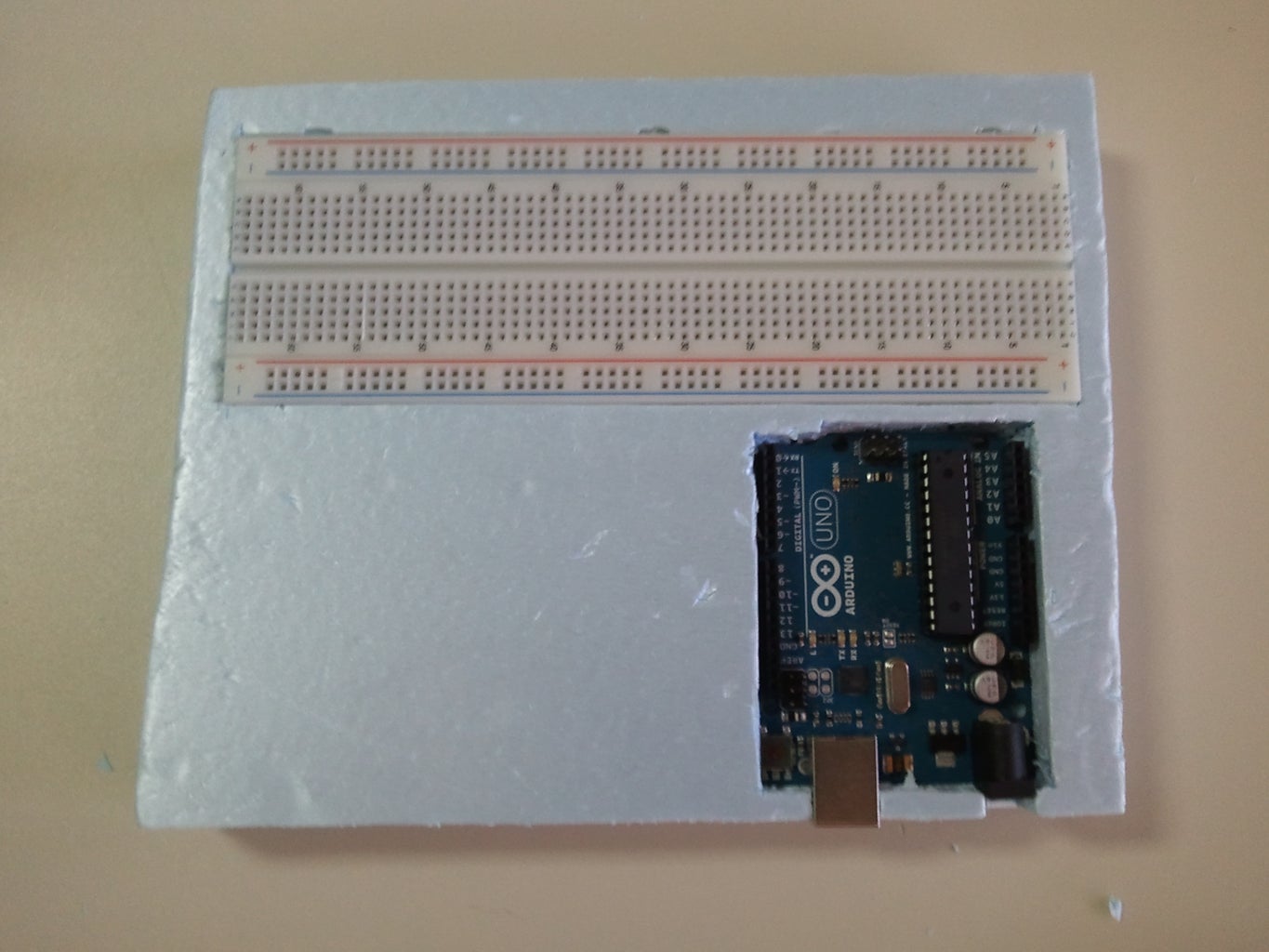Arduino Prototyping Stand From Carved Foam Instructables