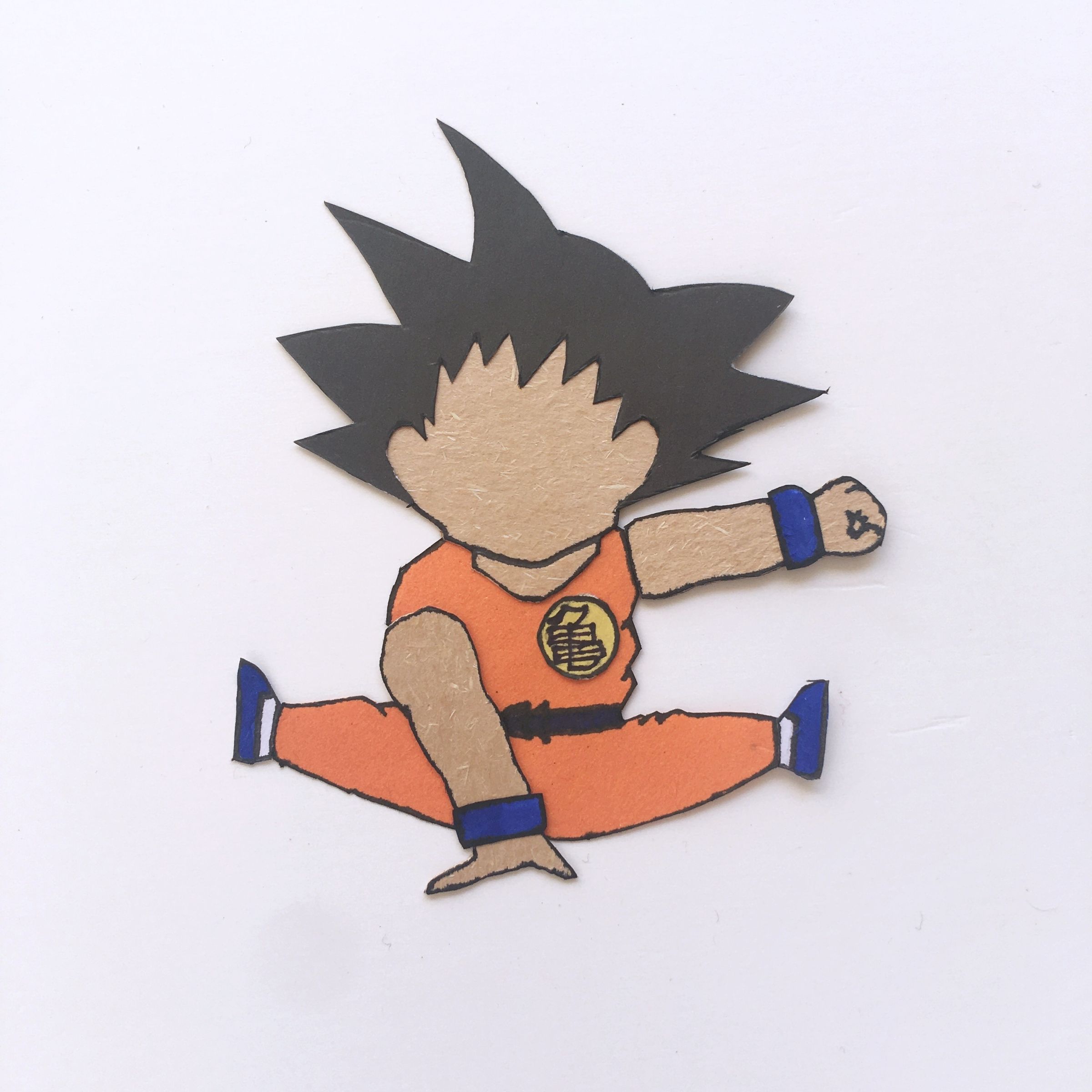 Dragon Ball Z Goku 3D Art Craft : 6 Steps (with Pictures) - Instructables