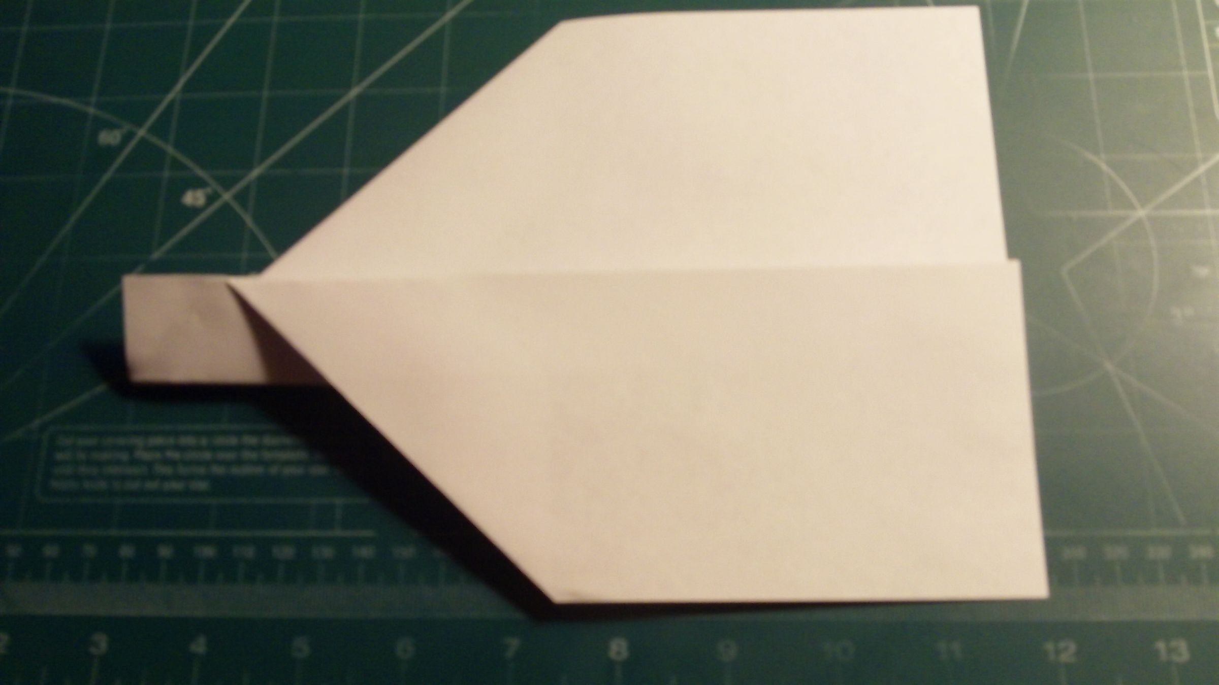 How to Make the Harrier Paper Airplane : 7 Steps - Instructables
