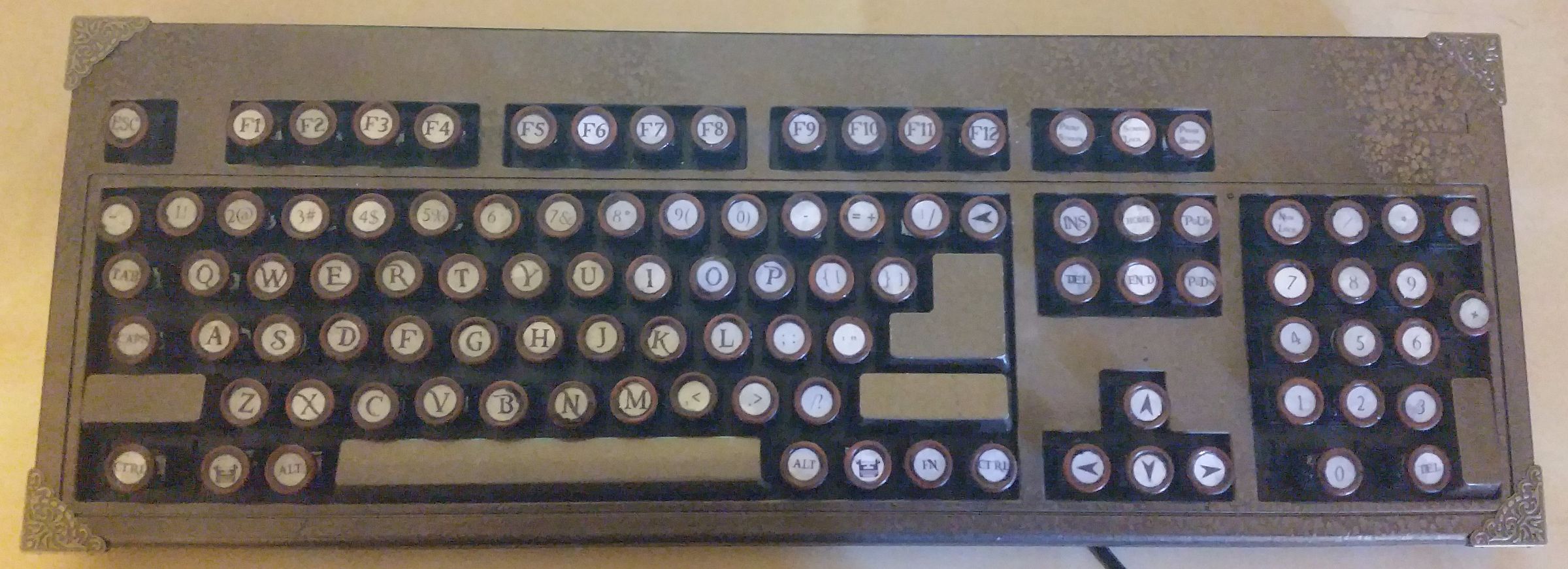 Homemade Steampunk Keyboard : 3 Steps (with Pictures) - Instructables