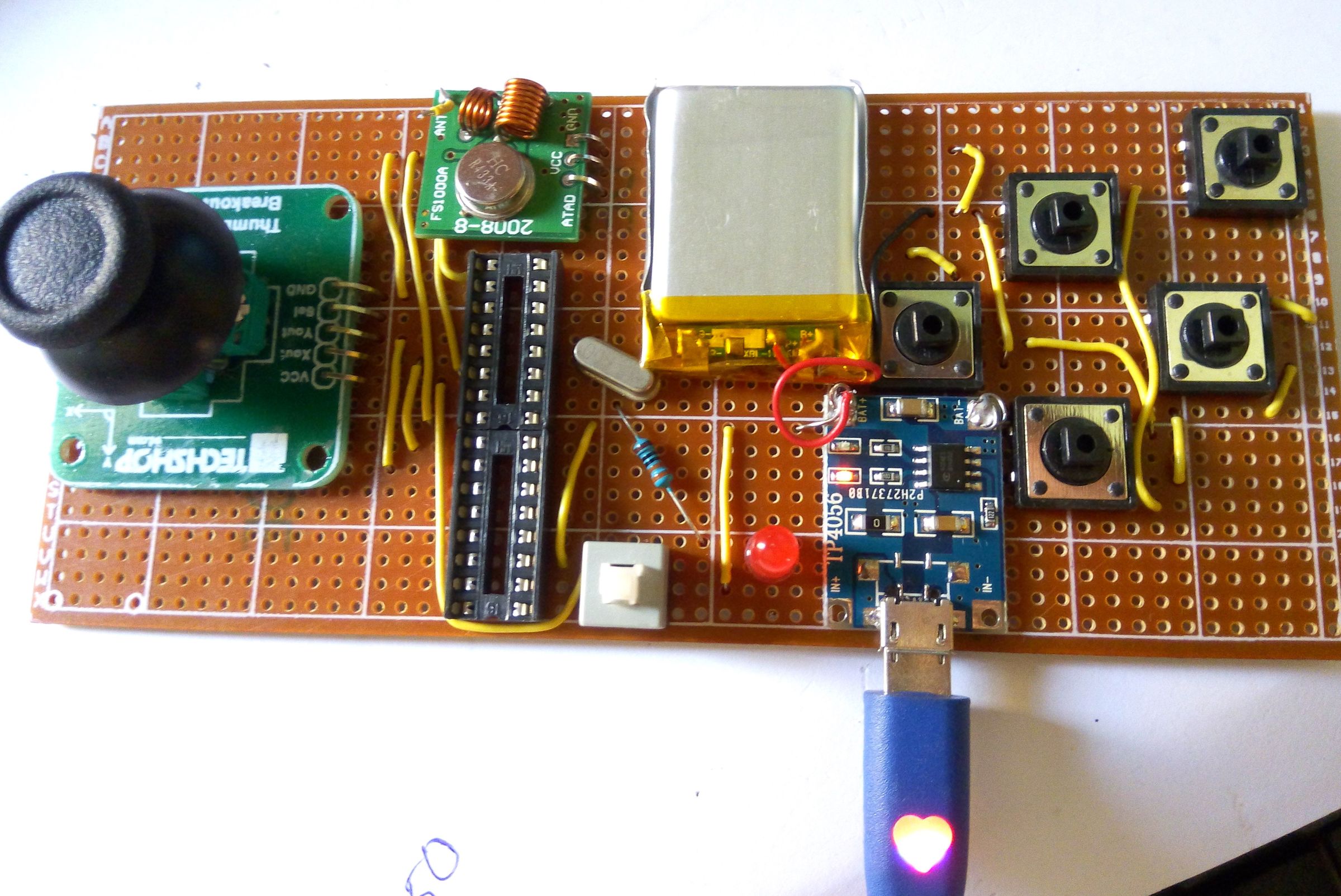 DIY Wireless Joystick (Wireless Gaming) : 11 Steps (with Pictures ...