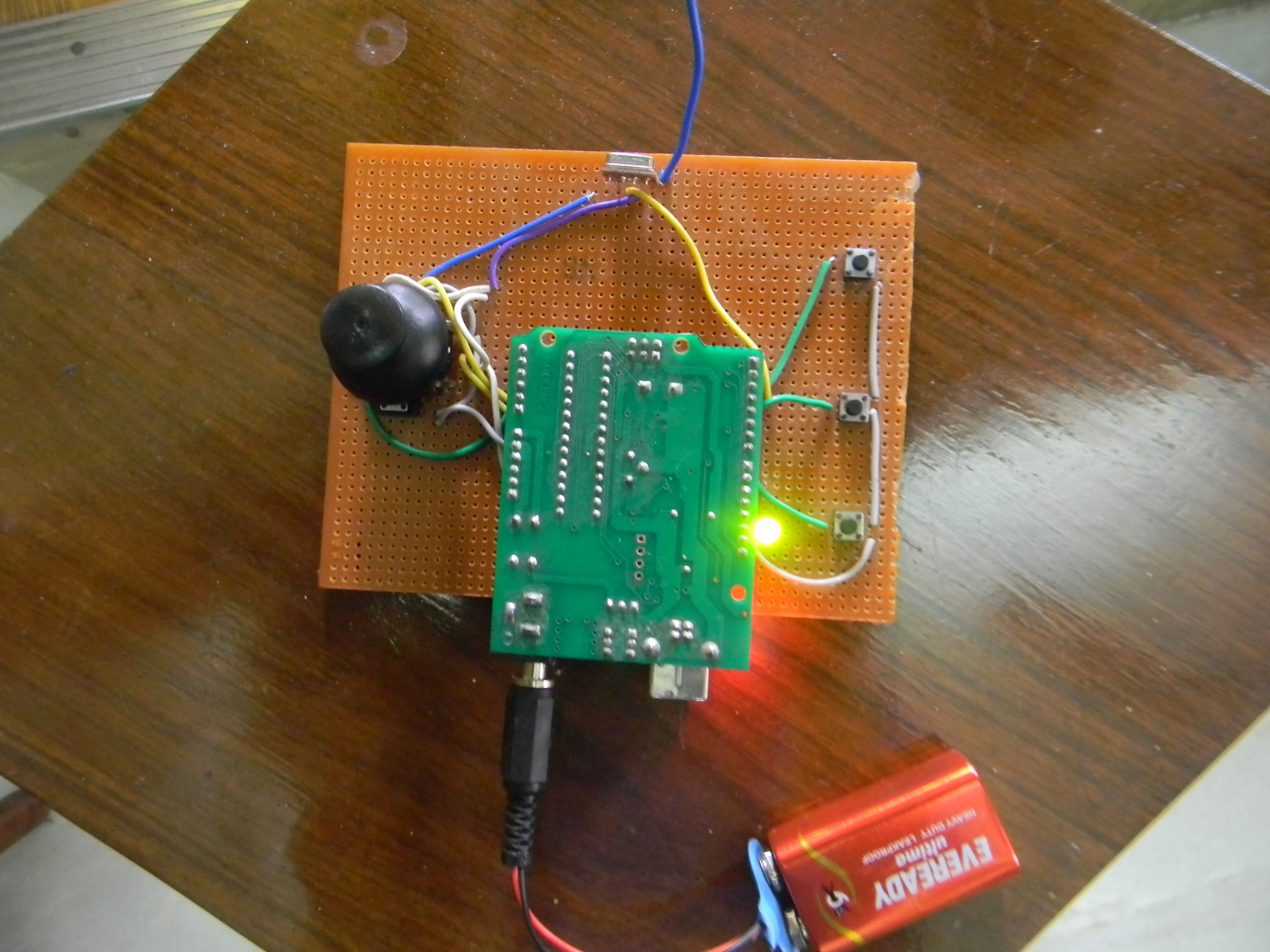 The Wireless,Obstacle Detecting,Beeping Robot Using Arduinos! : 11 ...