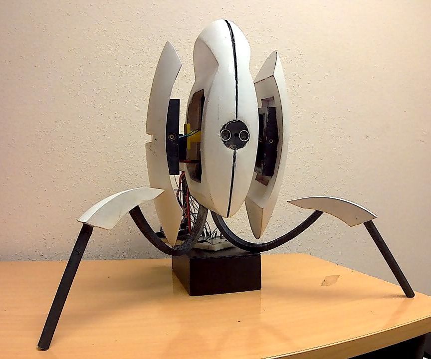 The Aperture Science Sentry Turret With an Arduino : 9 Steps (with ...