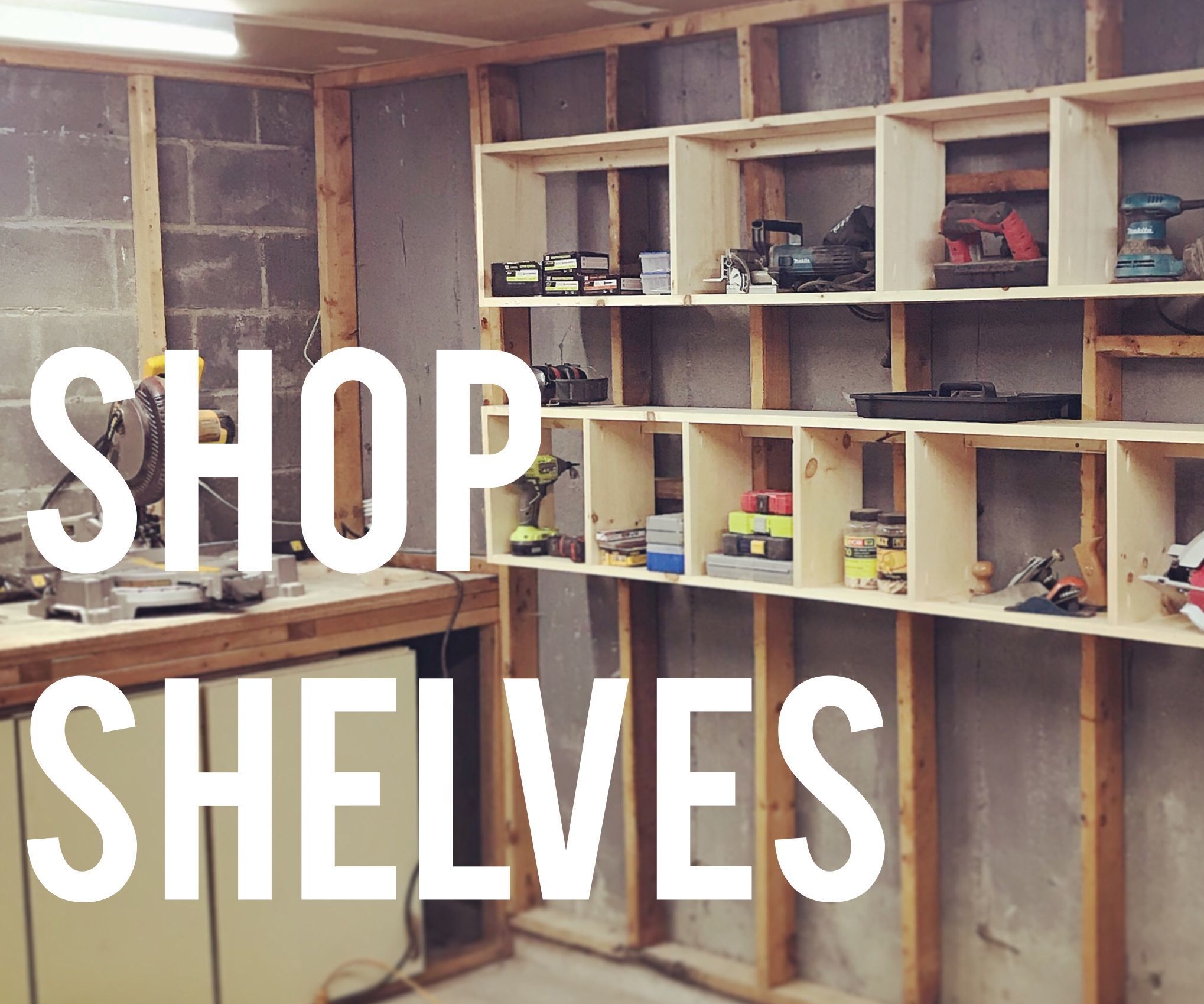 Quick, Easy Shelving for Your Shop or Garage : 12 Steps (with Pictures ...