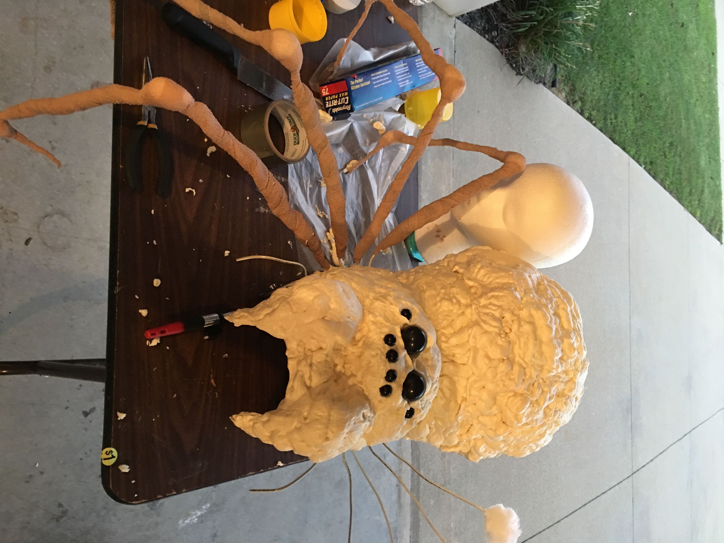 Hunchback Witch With Pet Spider : 11 Steps (with Pictures) - Instructables