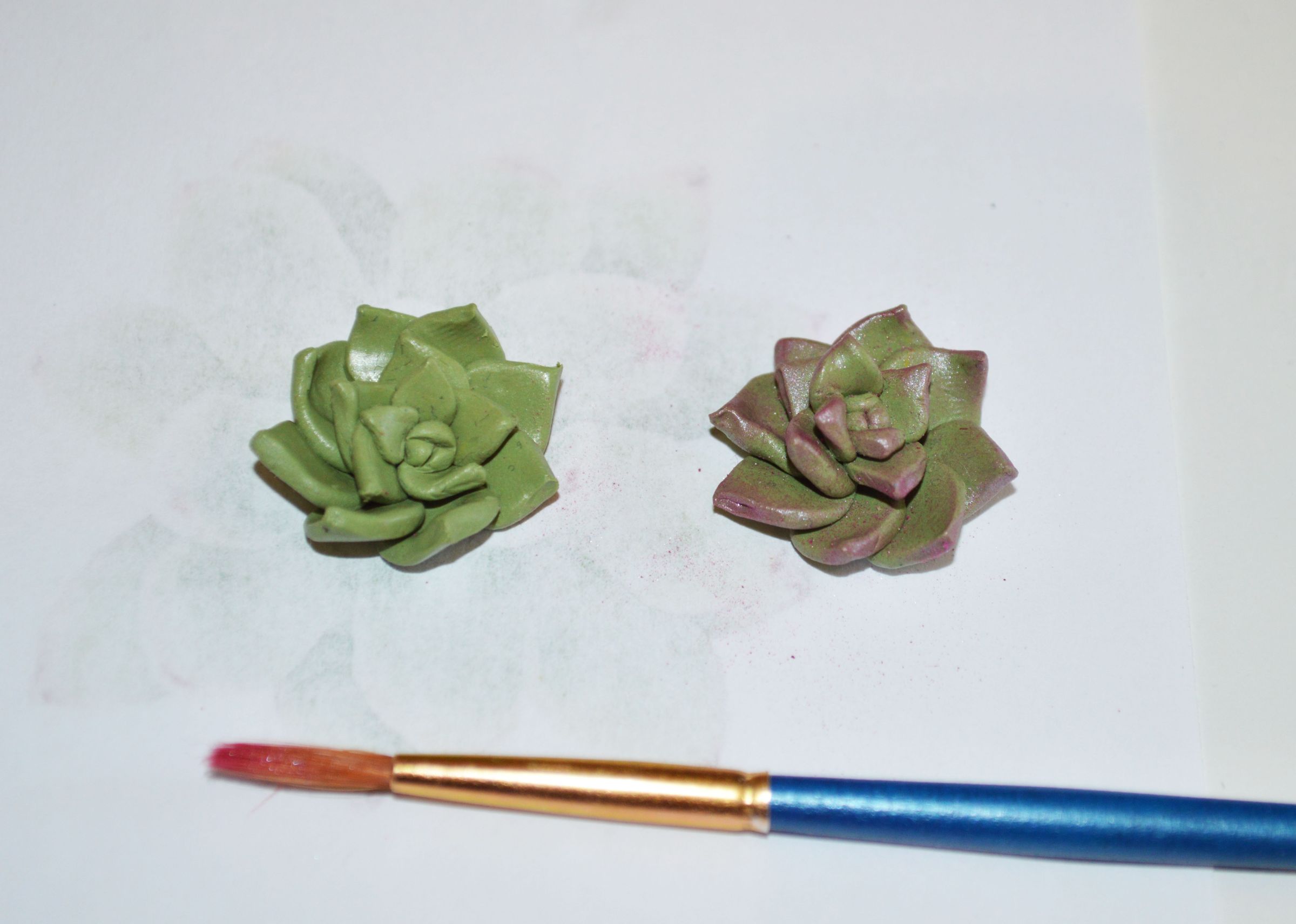 Succulent Jewelry Set With Polymer Clay : 12 Steps (with Pictures ...