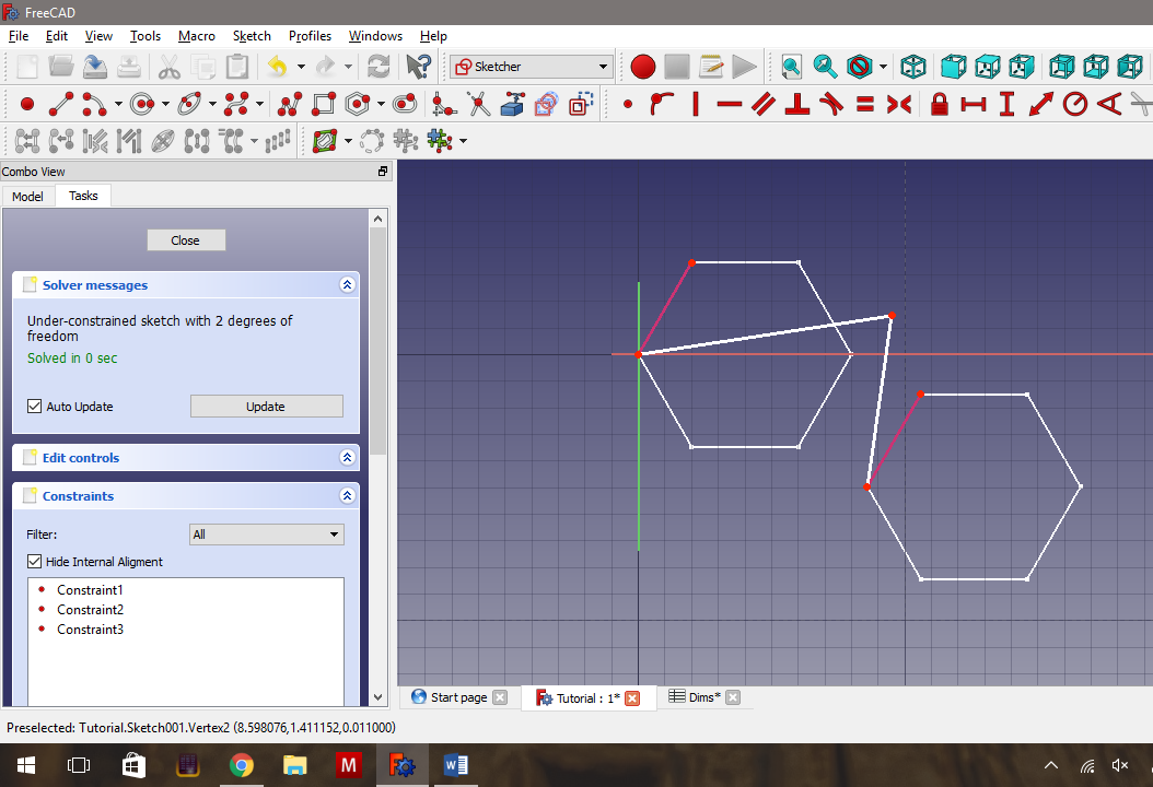 Advanced Hexagonal Mesh in Freecad : 19 Steps (with Pictures ...
