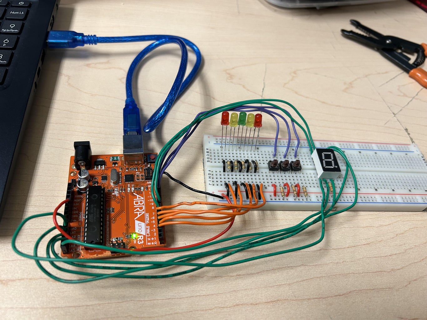 Arduino Led Memory Game 5 Steps Instructables