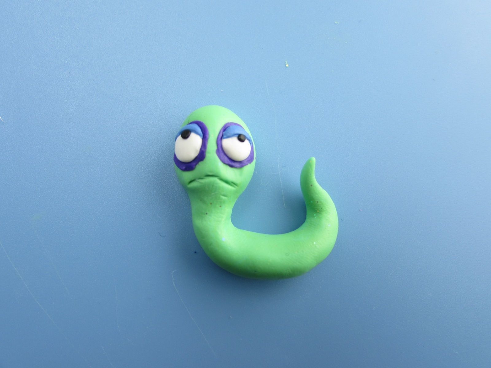 Corpse Bride Worm Bookmark Polymer Clay Tutorial (with Pictures ...