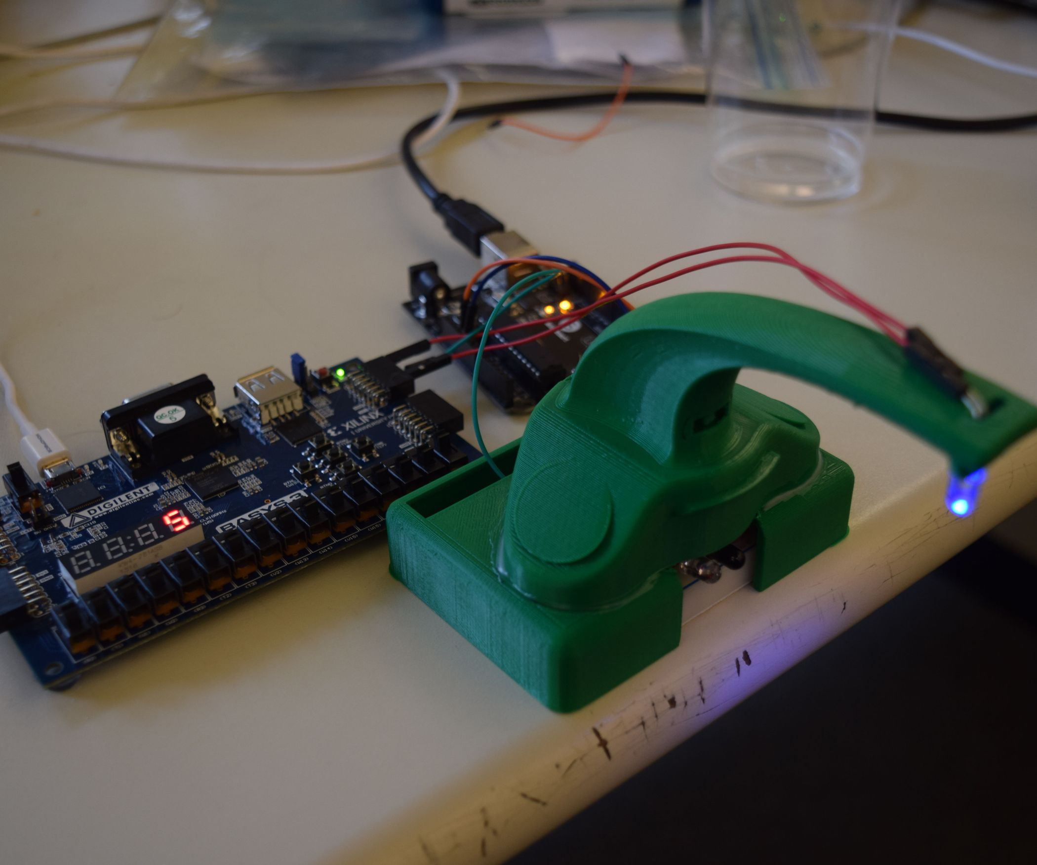 Automatic Faucet System With FPGA and IR Object Sensor : 7 Steps (with Pictures) - Instructables