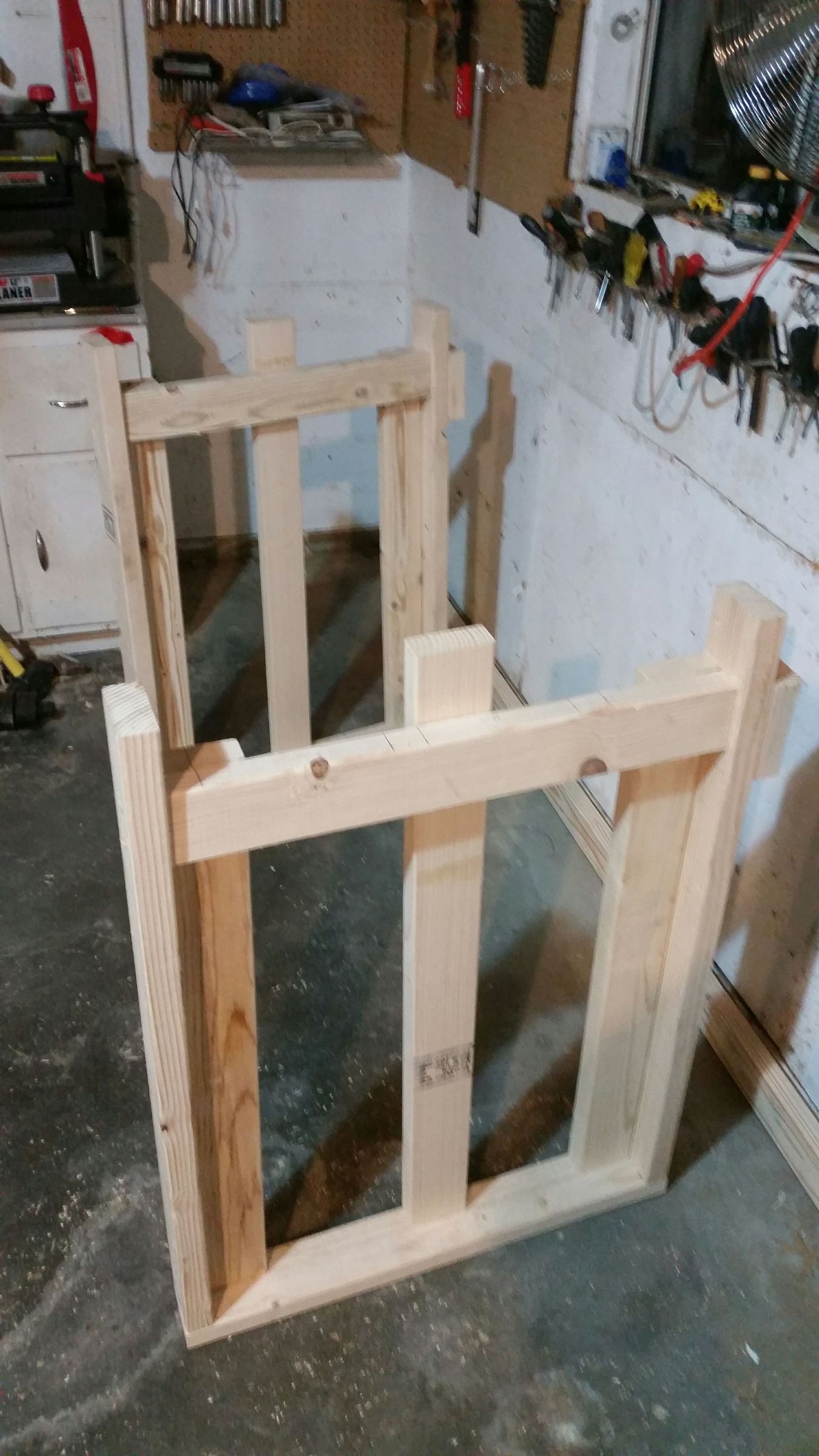 2x4 Work Bench With Nested Rolling Assembly Table : 10 Steps (with ...