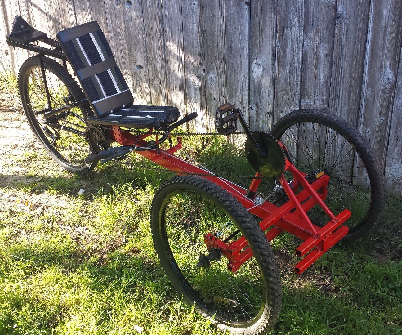 Recumbent Trike From Old Parts **Now Electric** : 9 Steps (with ...