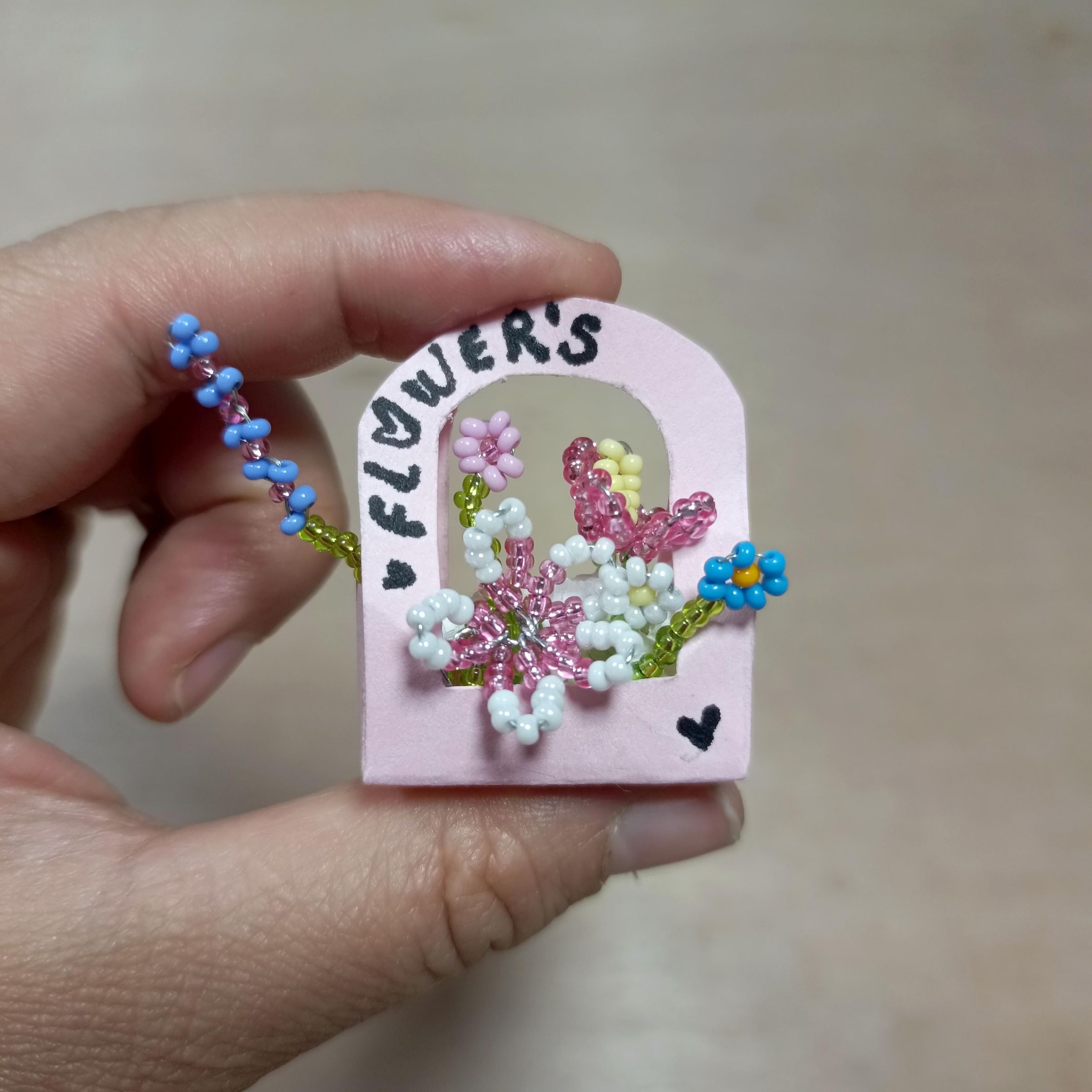 Mini Beaded Flowers Bouquets : 11 Steps (with Pictures) - Instructables