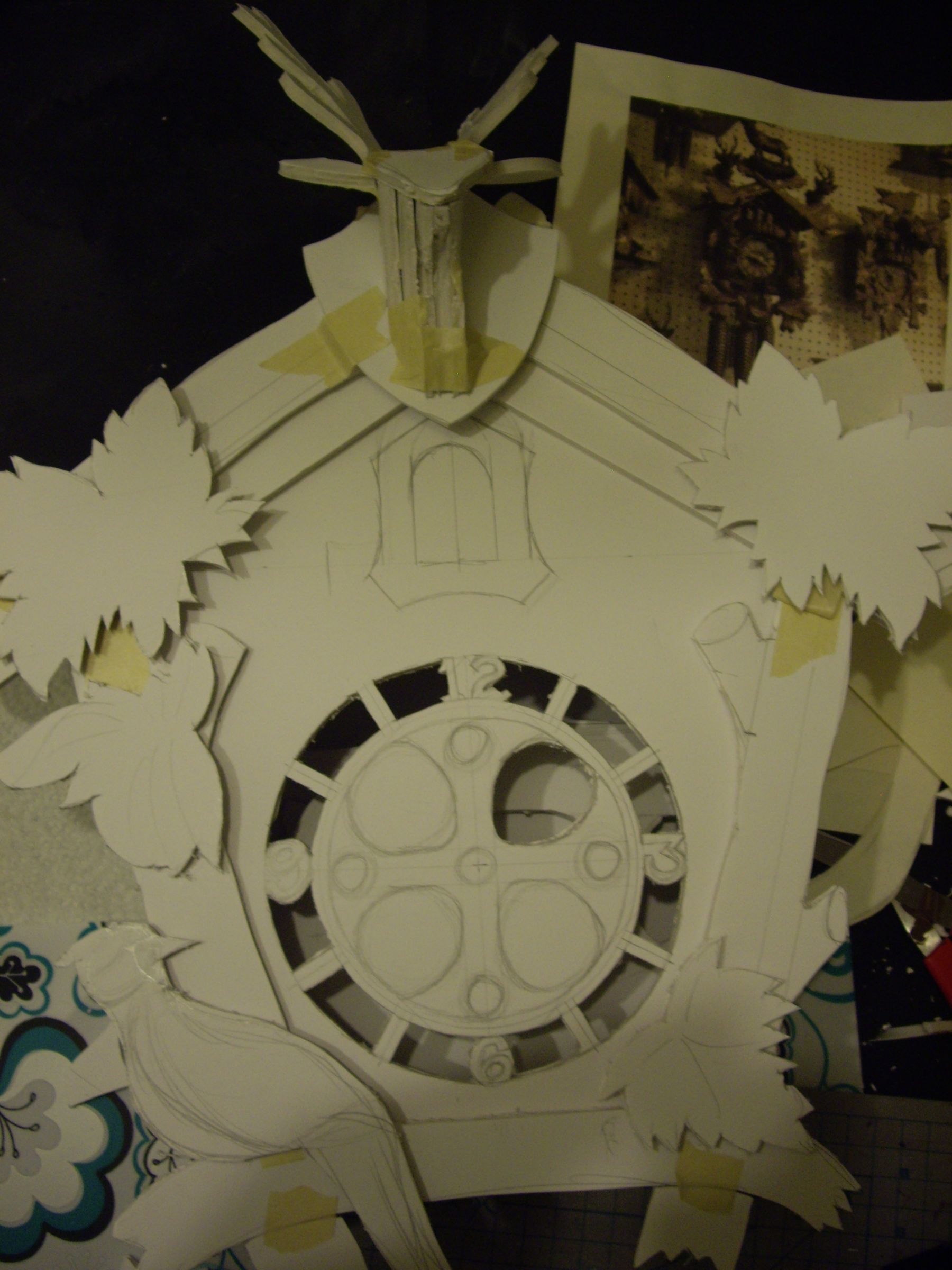 Edible Gingerbread Cuckoo Clock With Internal Gears : 9 Steps (with ...