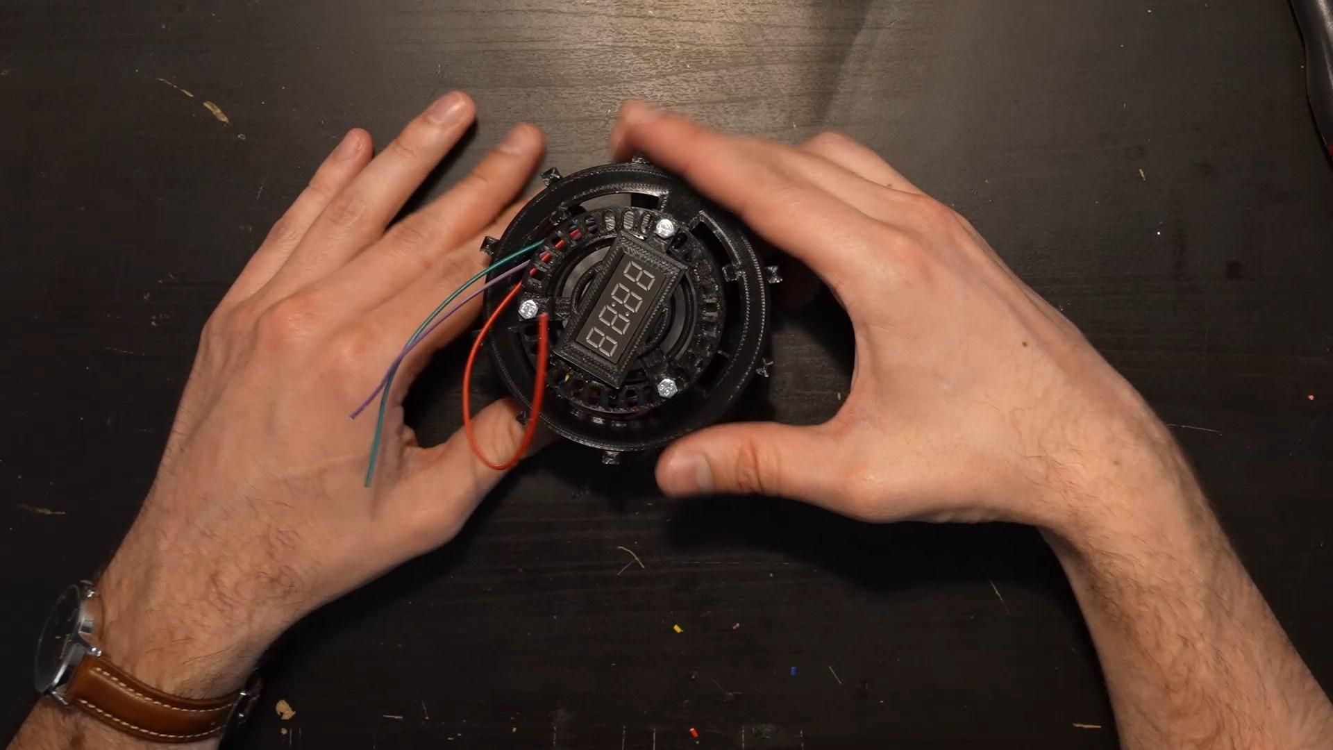 Iron Man Arc Reactor Clock : 16 Steps (with Pictures) - Instructables