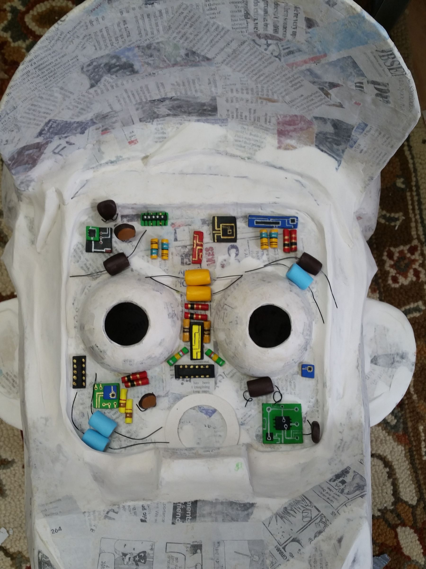 Robot Redneck Mask : 10 Steps (with Pictures) - Instructables