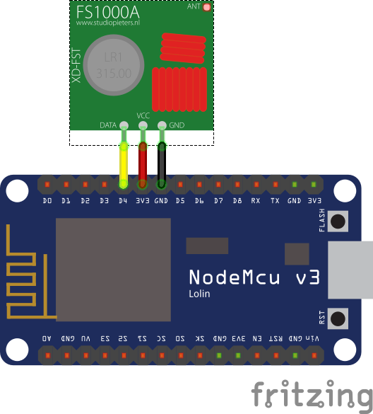 Using The Nodemcu V3 To Send 433mhz With Blynk 6 Steps