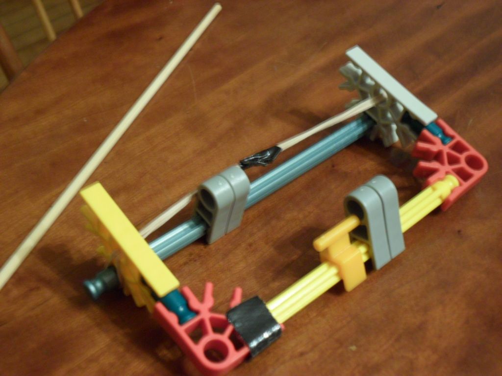 Knex Mini Skewer Bow (Simple) : 9 Steps - Instructables