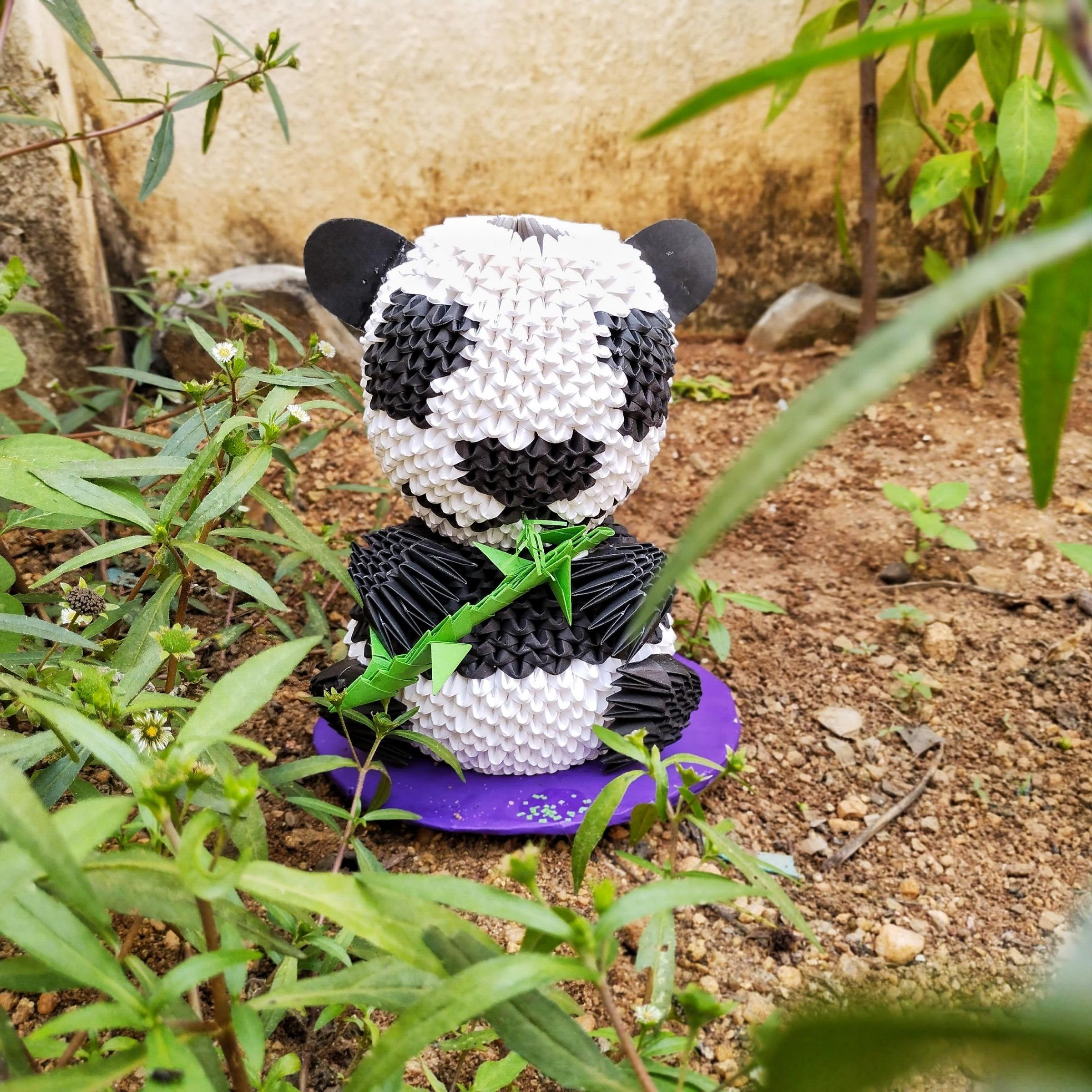 MODULAR ORIGAMI 3D PANDA : 17 Steps (with Pictures) - Instructables