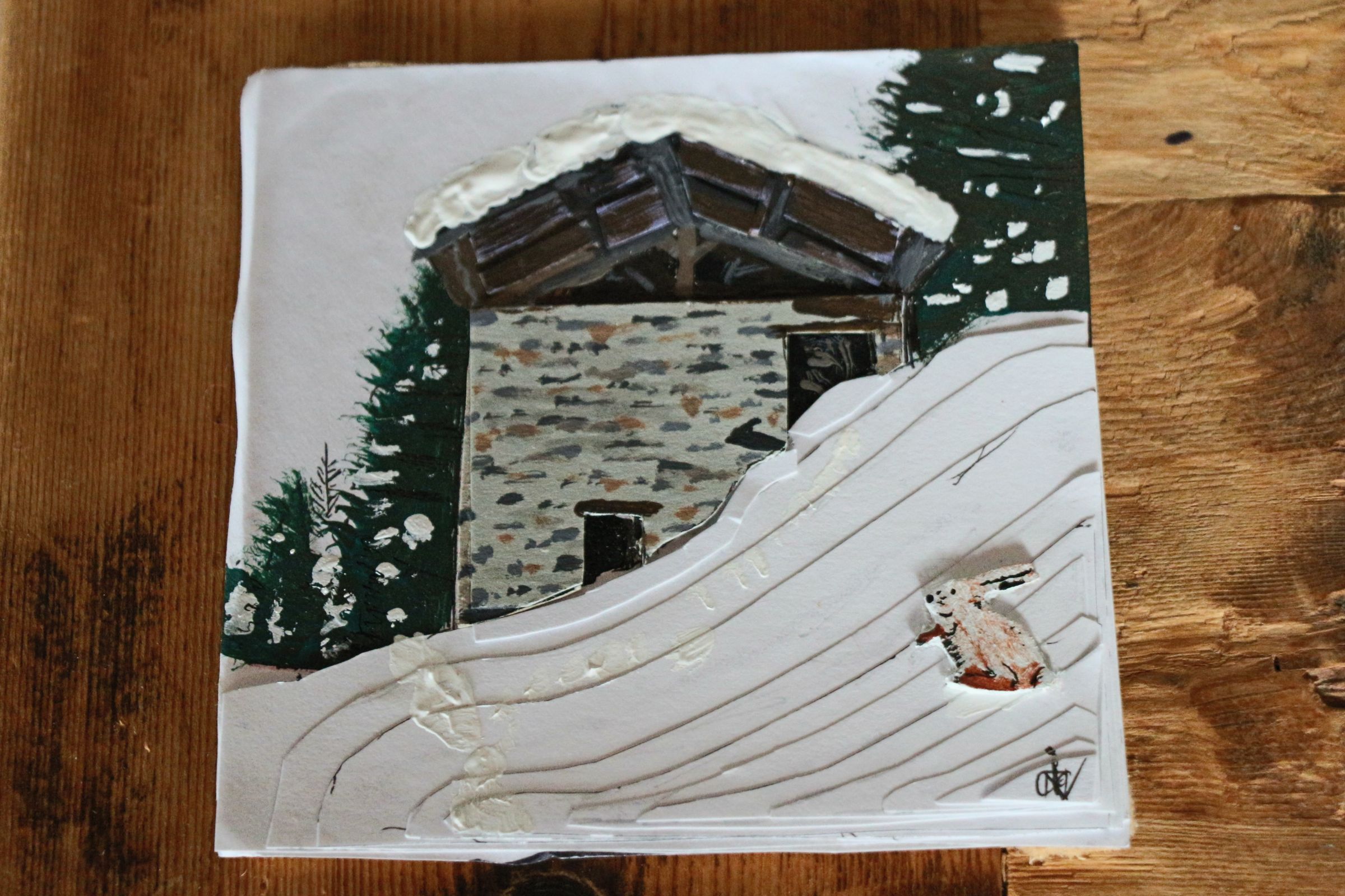 3d Paper and Paint Picture : 10 Steps - Instructables