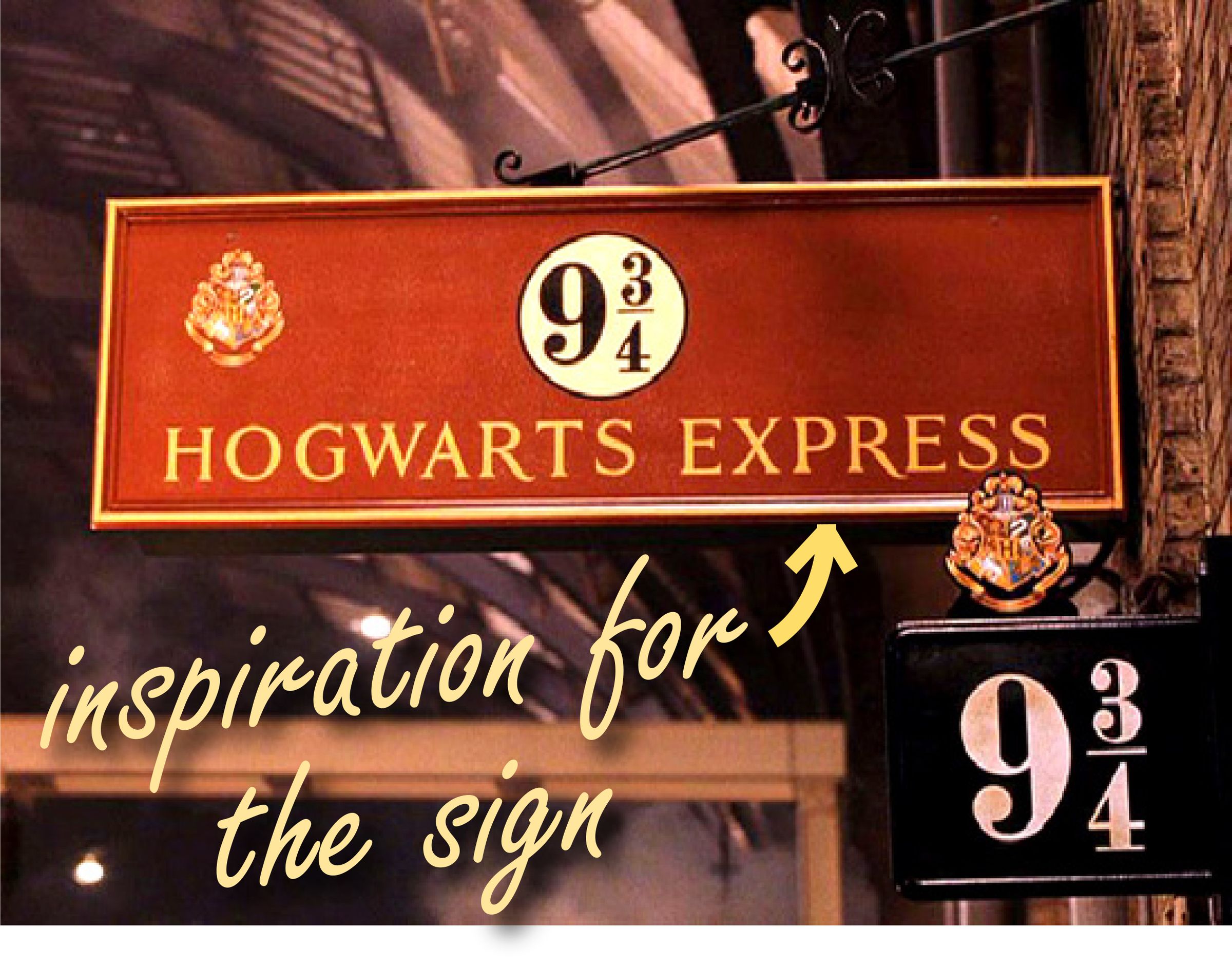 Hogwarts Express Sign