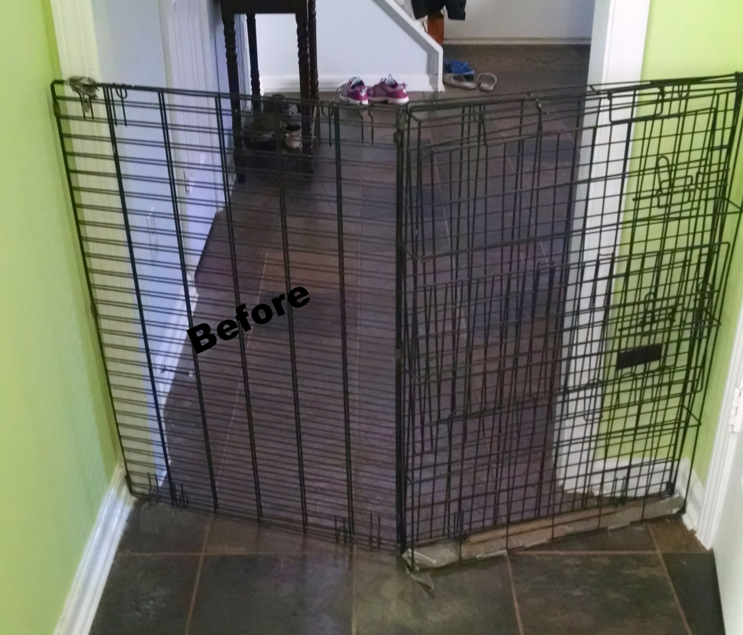 Intro: Finding Inspiration to Make a Pet Gate (for a Doorless Frame ...