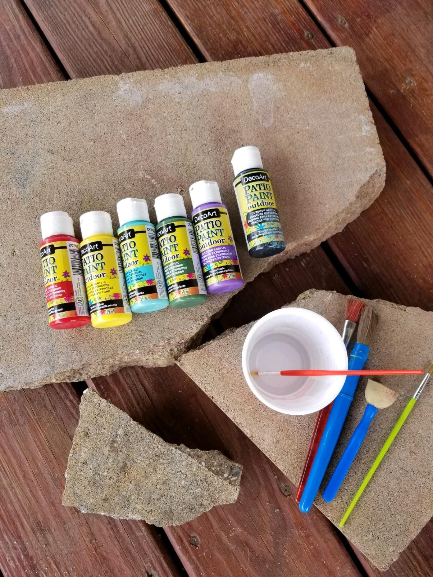 Up-cycled Paver Garden Markers : 3 Steps - Instructables