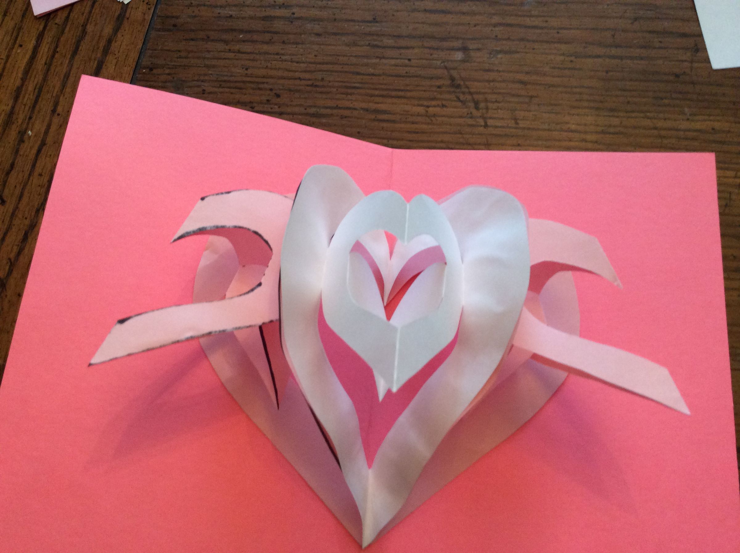 Pop Out Hearts Card or Hanging Decoration : 7 Steps - Instructables