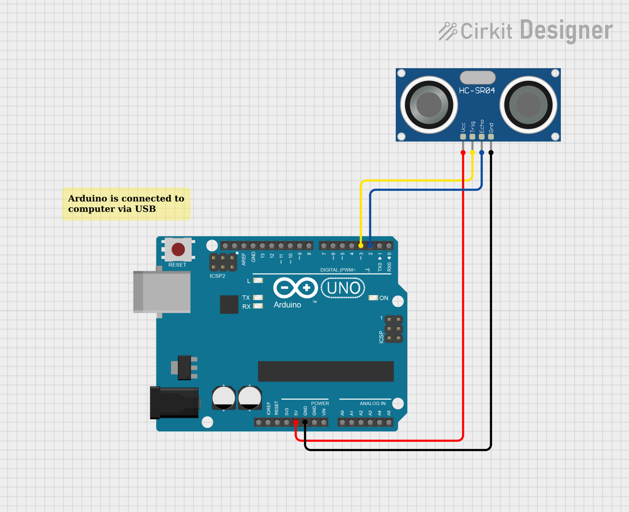 Hc Sr04 Ultrasonic Sensor Arduino Uno A Tutorial 3 Steps