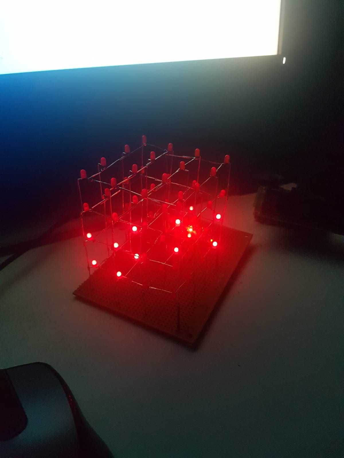 4x4x4 LED Cube (Arduino Uno) : 7 Steps (with Pictures) - Instructables