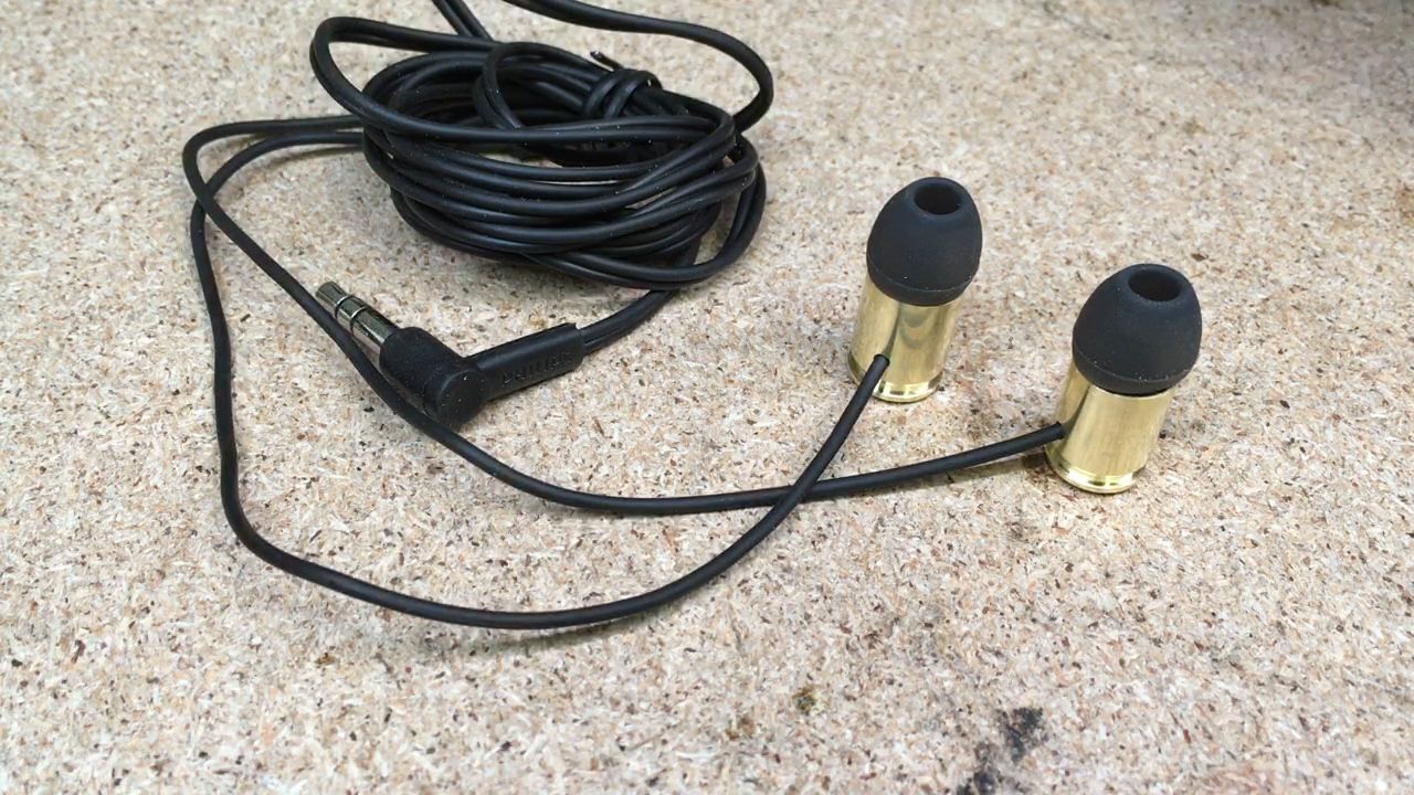DIY: Bullet Style Earphones From Empty Bullet Shells : 8 Steps (with ...