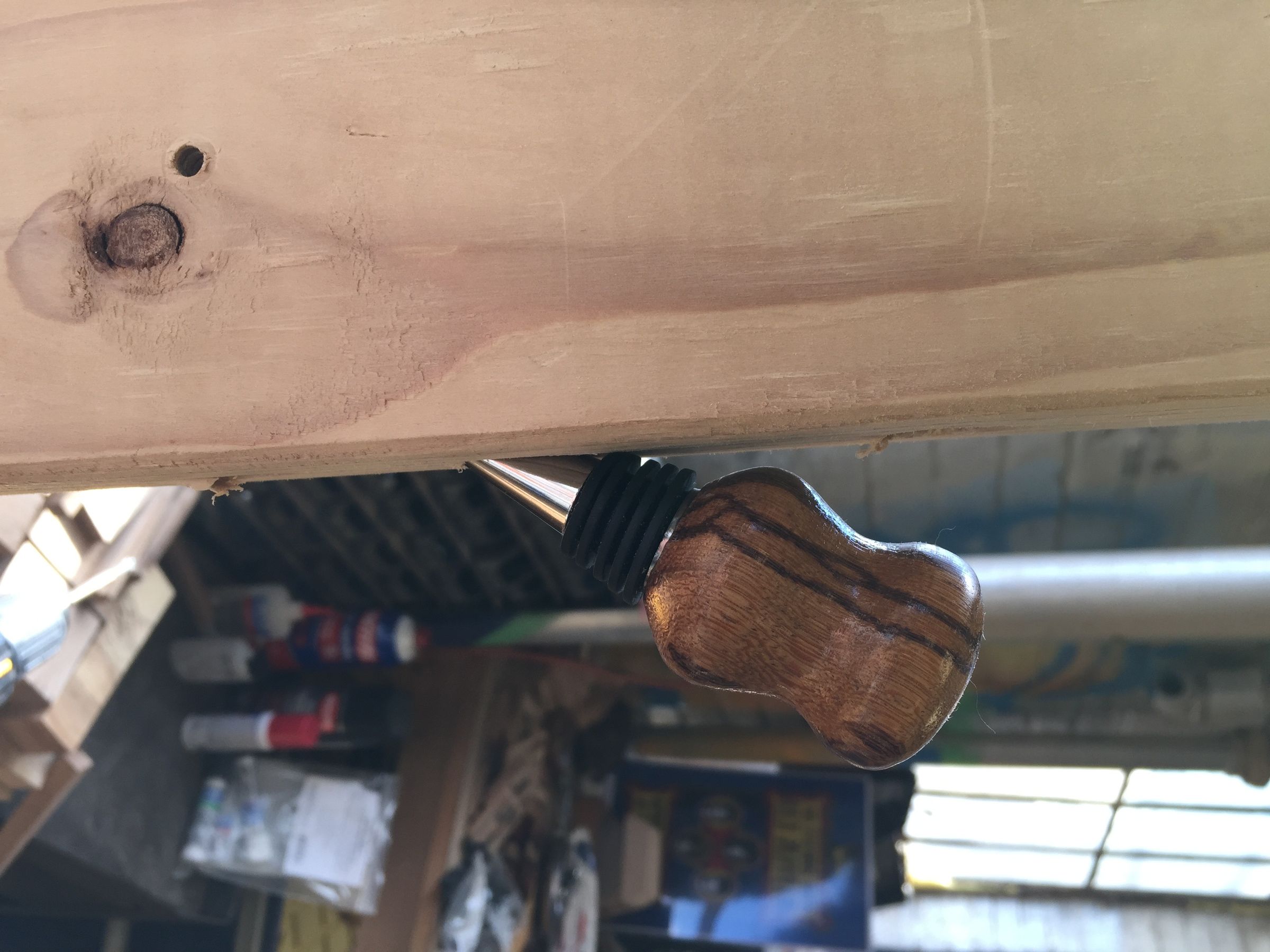 Wooden Wine Bottle Stopper Display : 9 Steps (with Pictures ...