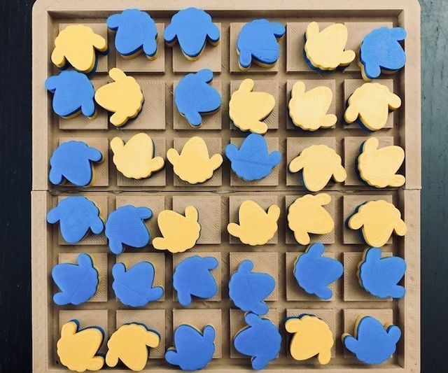 DIY 2 in 1 Board Game (O-Sheep-Thello and Locked Up) Made With ...