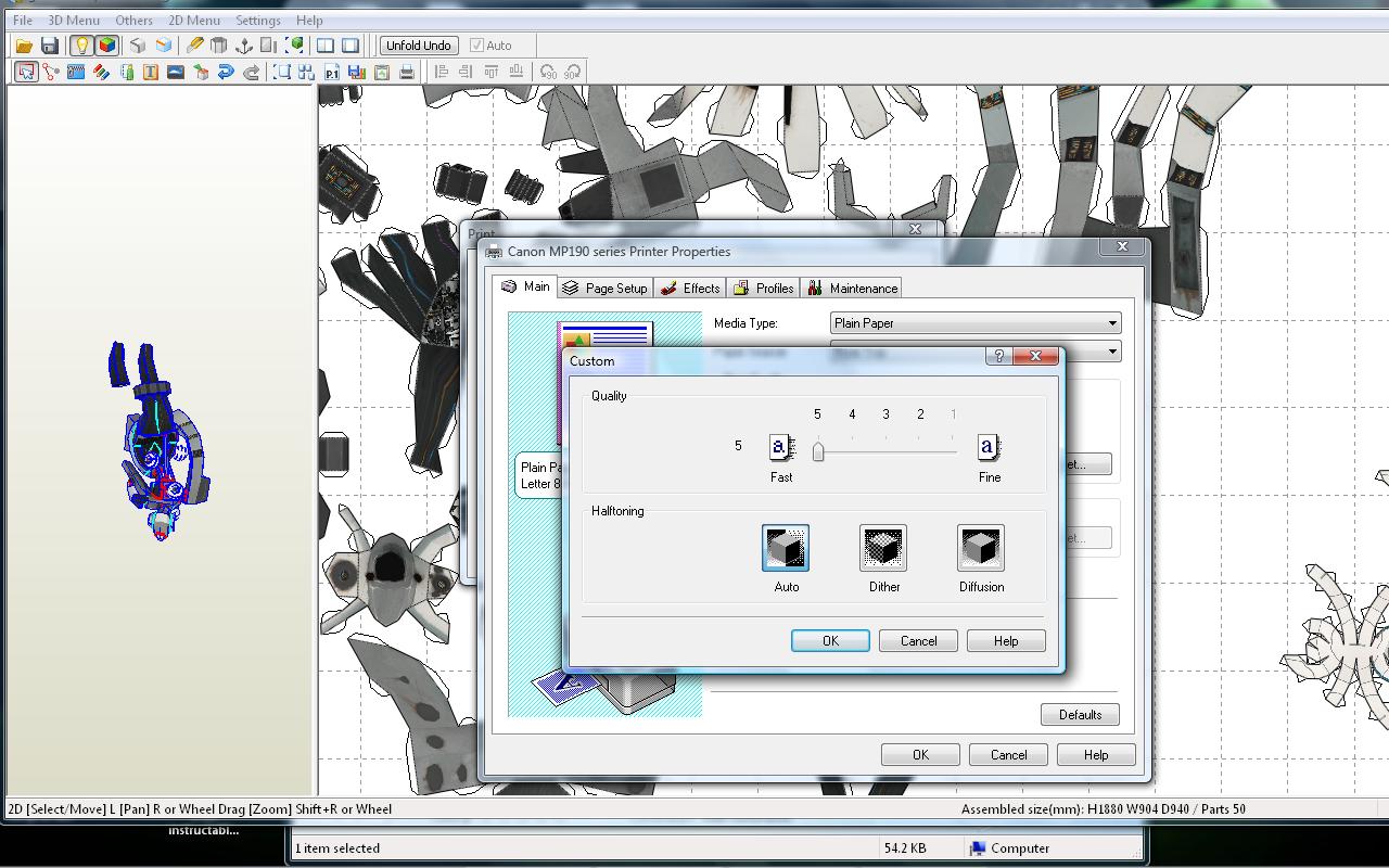 Full Scale GLaDOS Papercraft Replica : 14 Steps (with Pictures ...