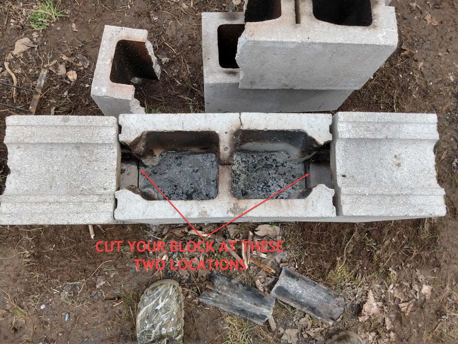 Simple Cinder Block Dual Burner Rocket Stove : 5 Steps (with Pictures ...