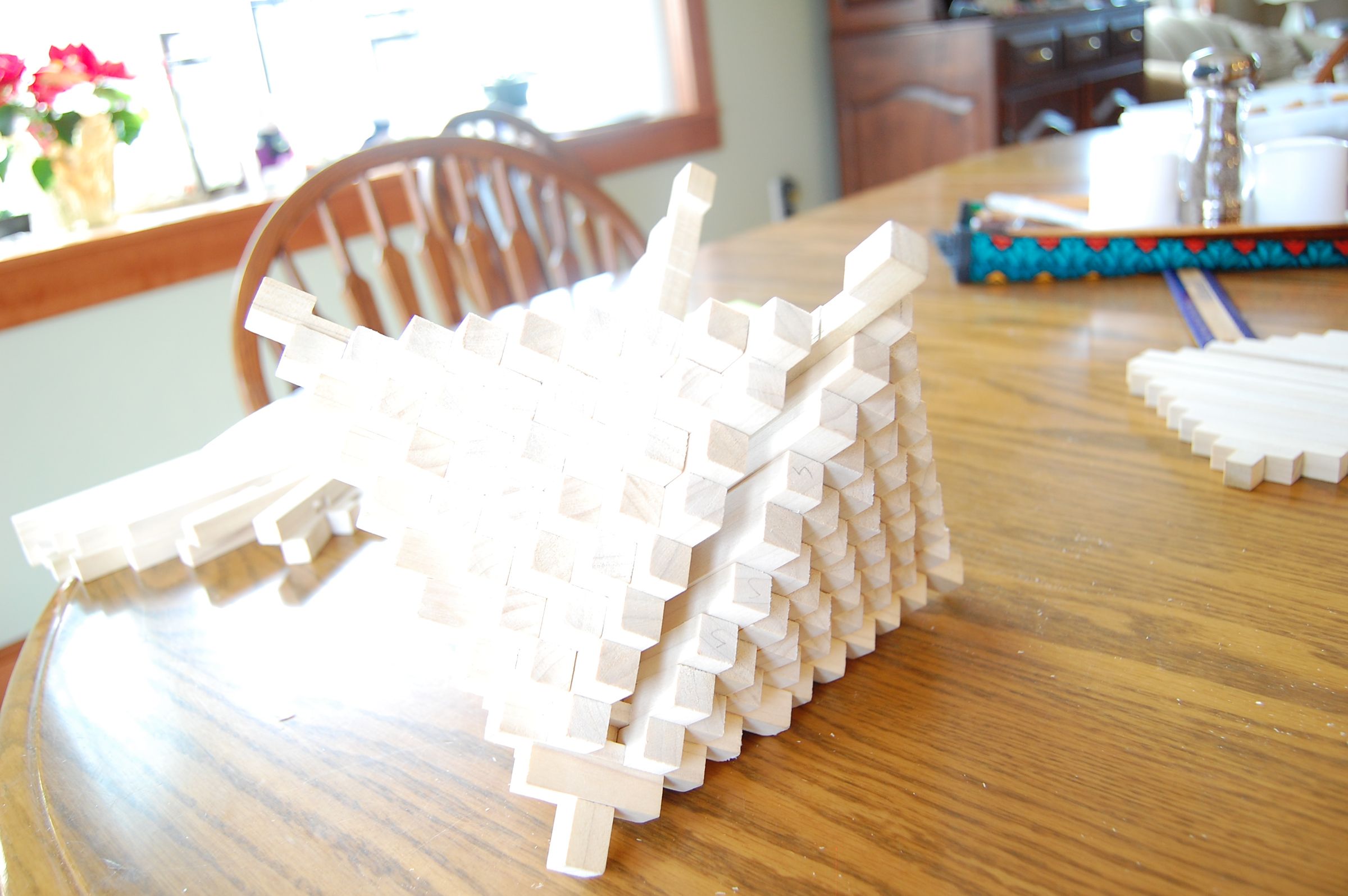 3D Interlocking Wooden Puzzle Toy : 5 Steps (with Pictures) - Instructables