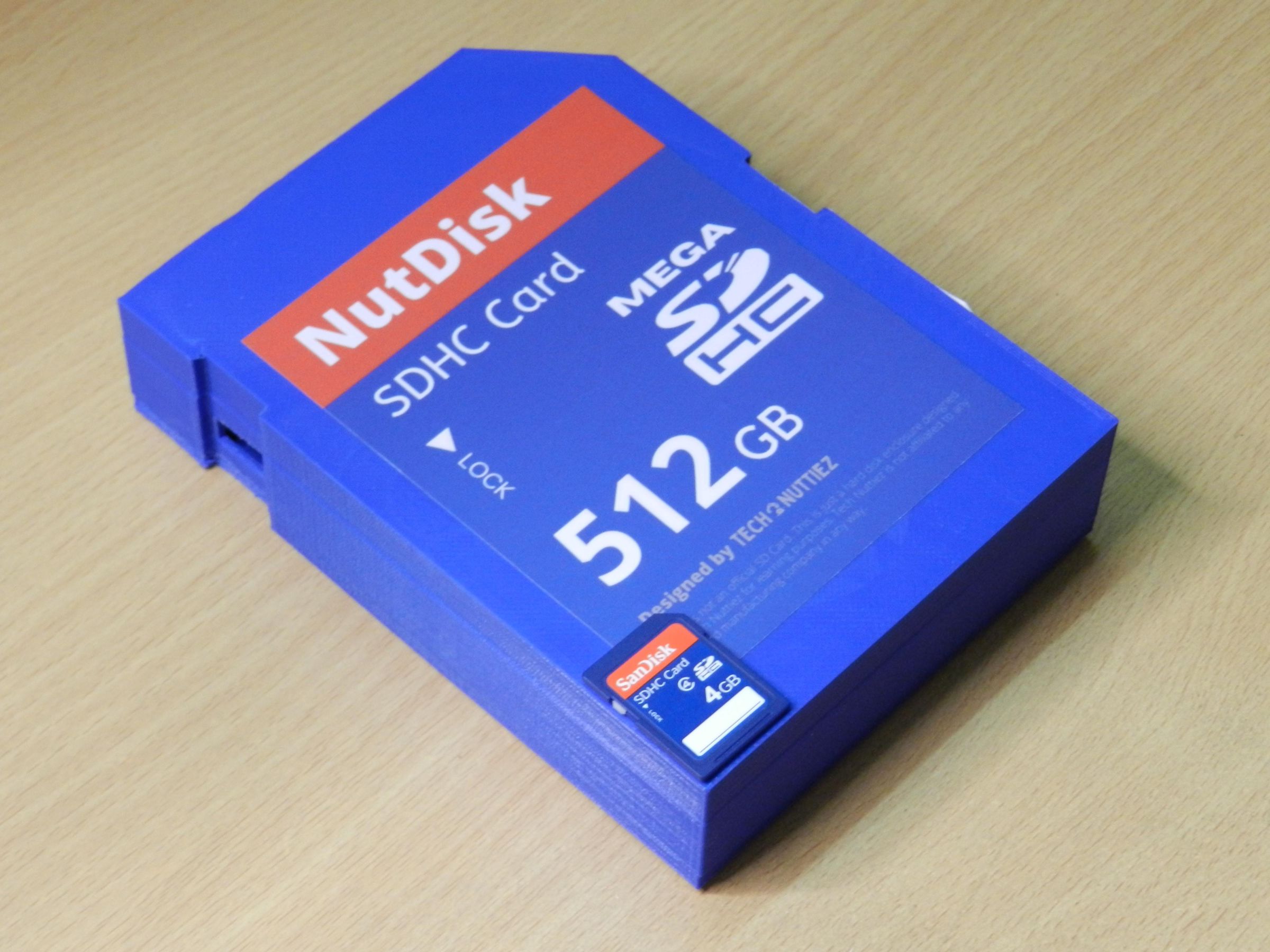Giant 3D Printed SD Card That Works!!! (Contest Special) : 6 Steps ...