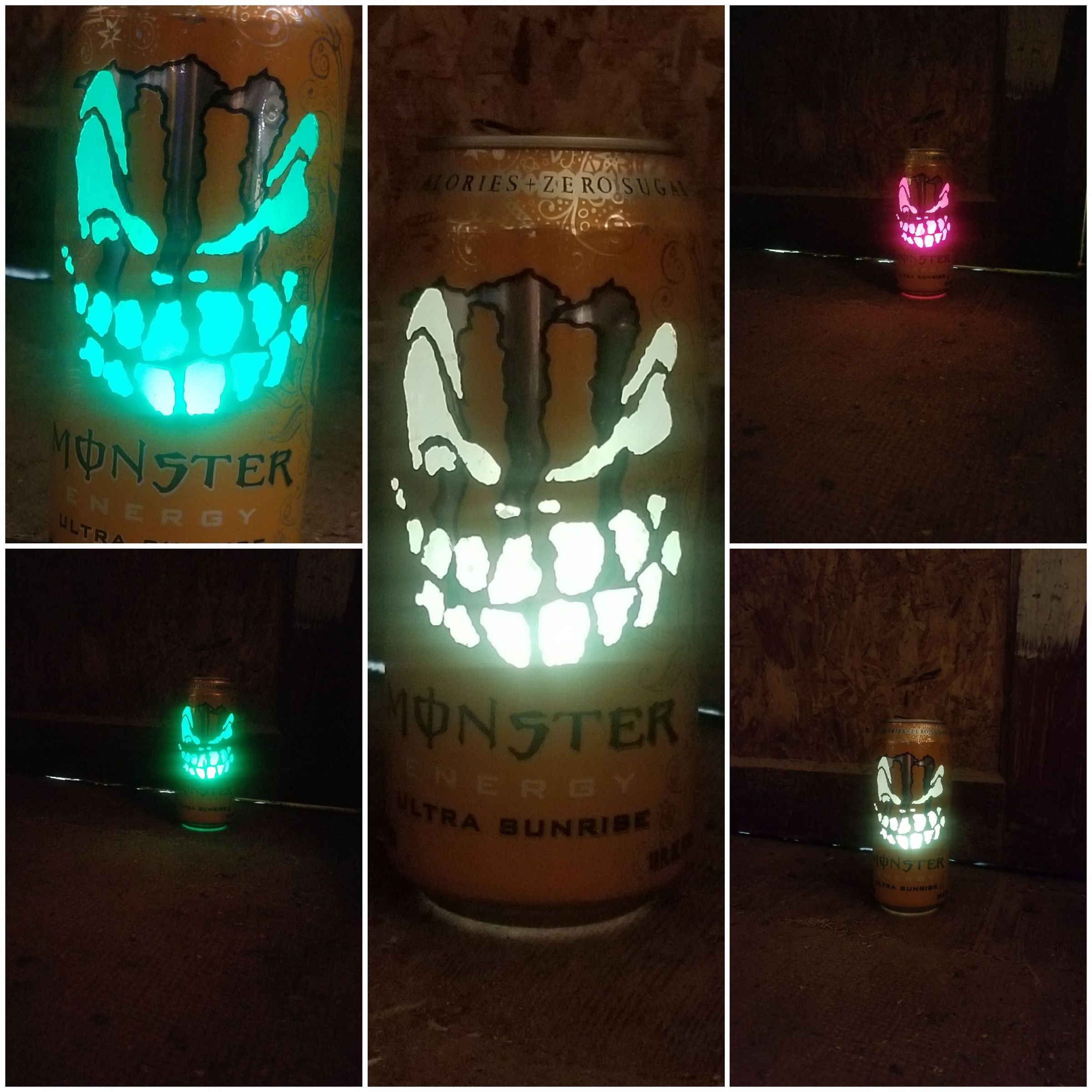 HALLOWEEN MONSTER CAN LIGHT : 8 Steps - Instructables
