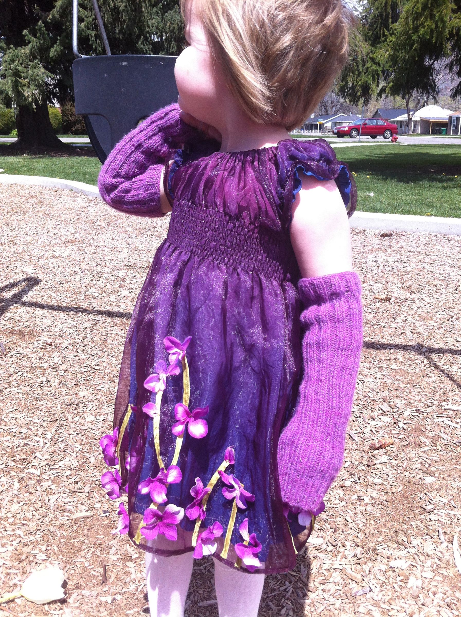 Purple Flowered Dress : 7 Steps (with Pictures) - Instructables