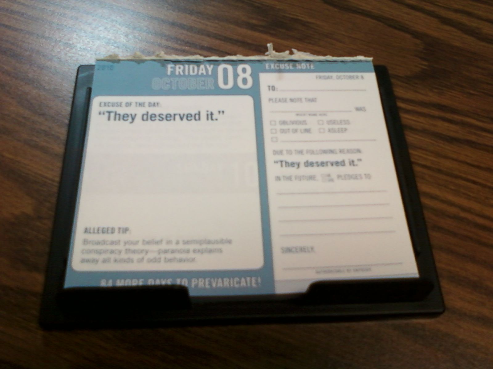 IPod Touch Stand From Desktop Calendar : 4 Steps - Instructables