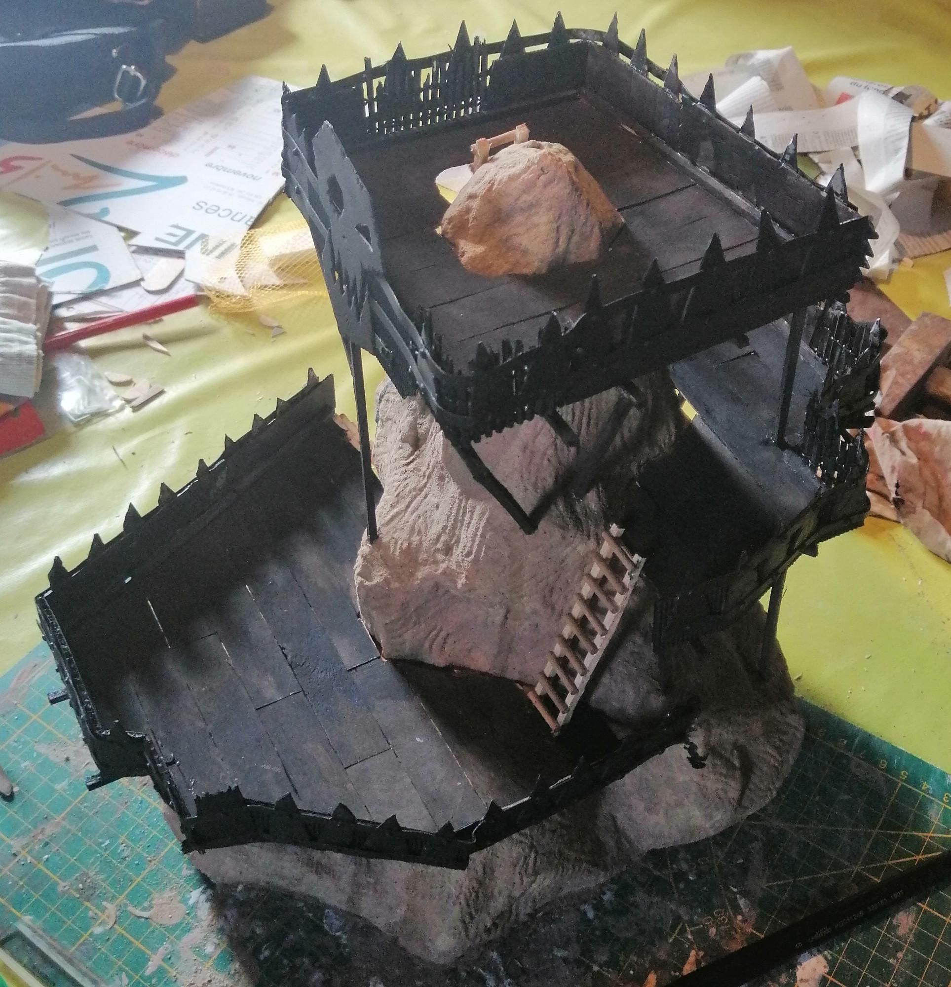 Ork Outpost Terrain for Figurines Game : 15 Steps (with Pictures ...