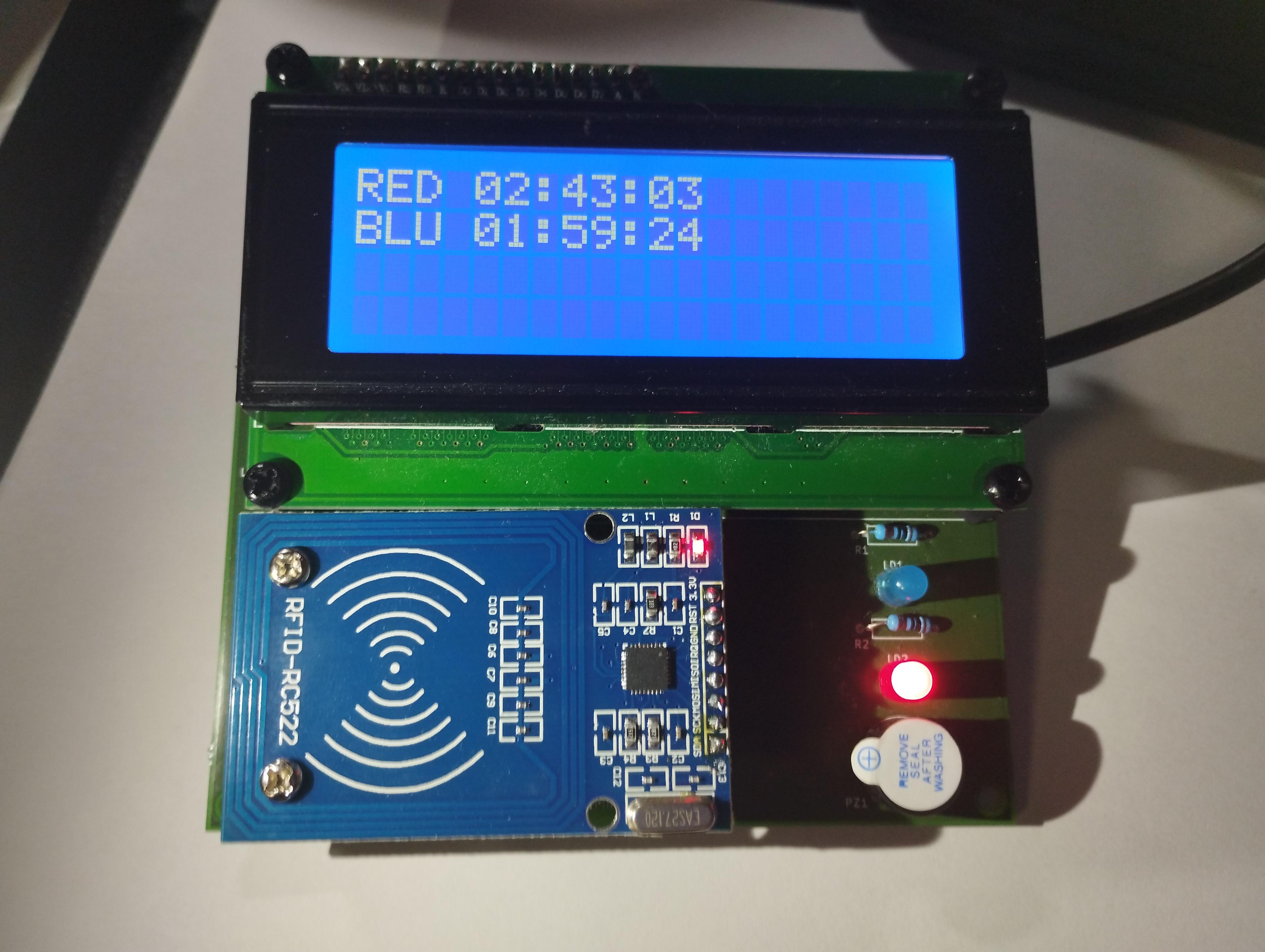 RFID DOMINATION TIMER for Airsoft - Arduino + NXP RC522 + LCD : 5 Steps ...