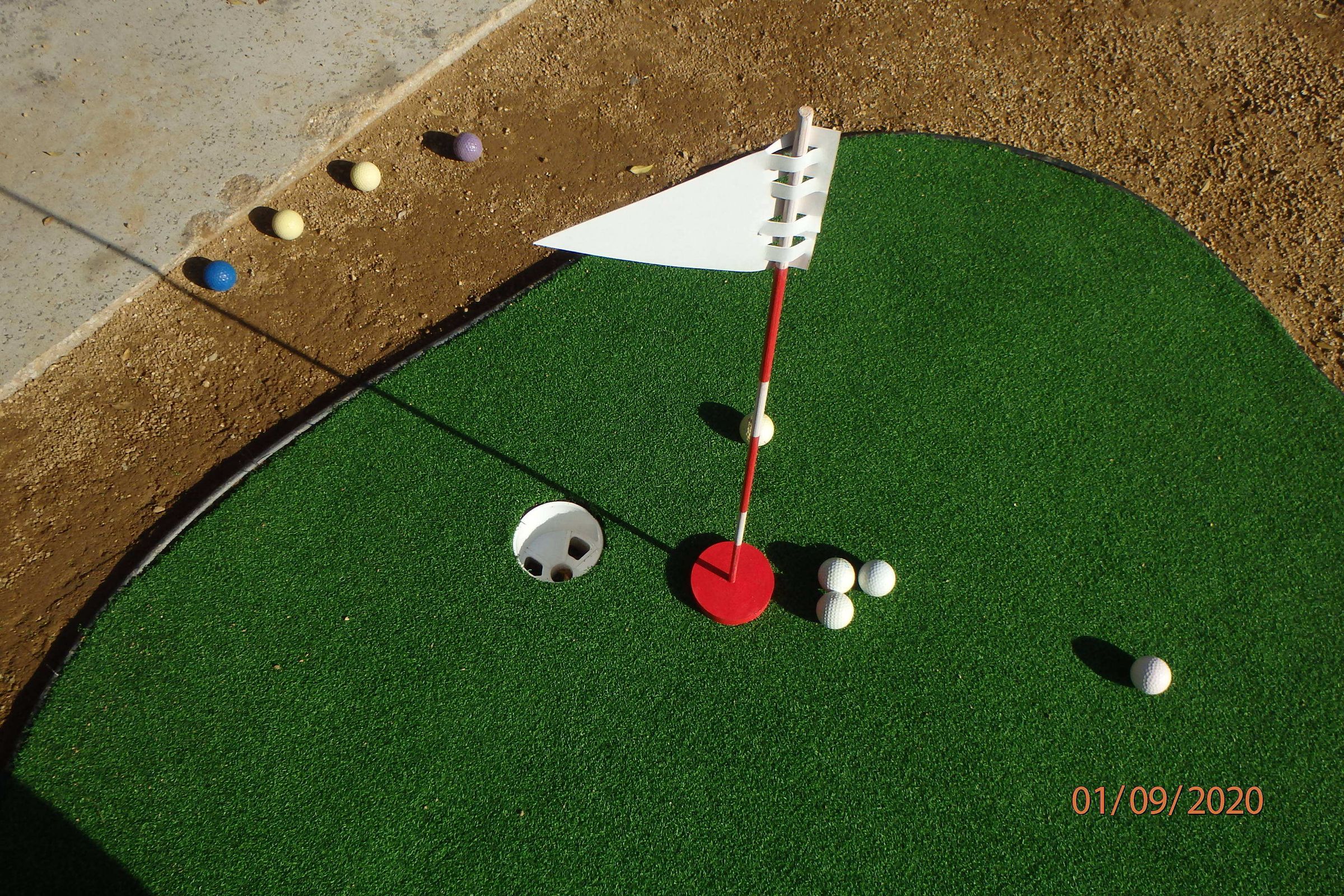 Convert Swimming Pool to Putting Green : 12 Steps (with Pictures ...