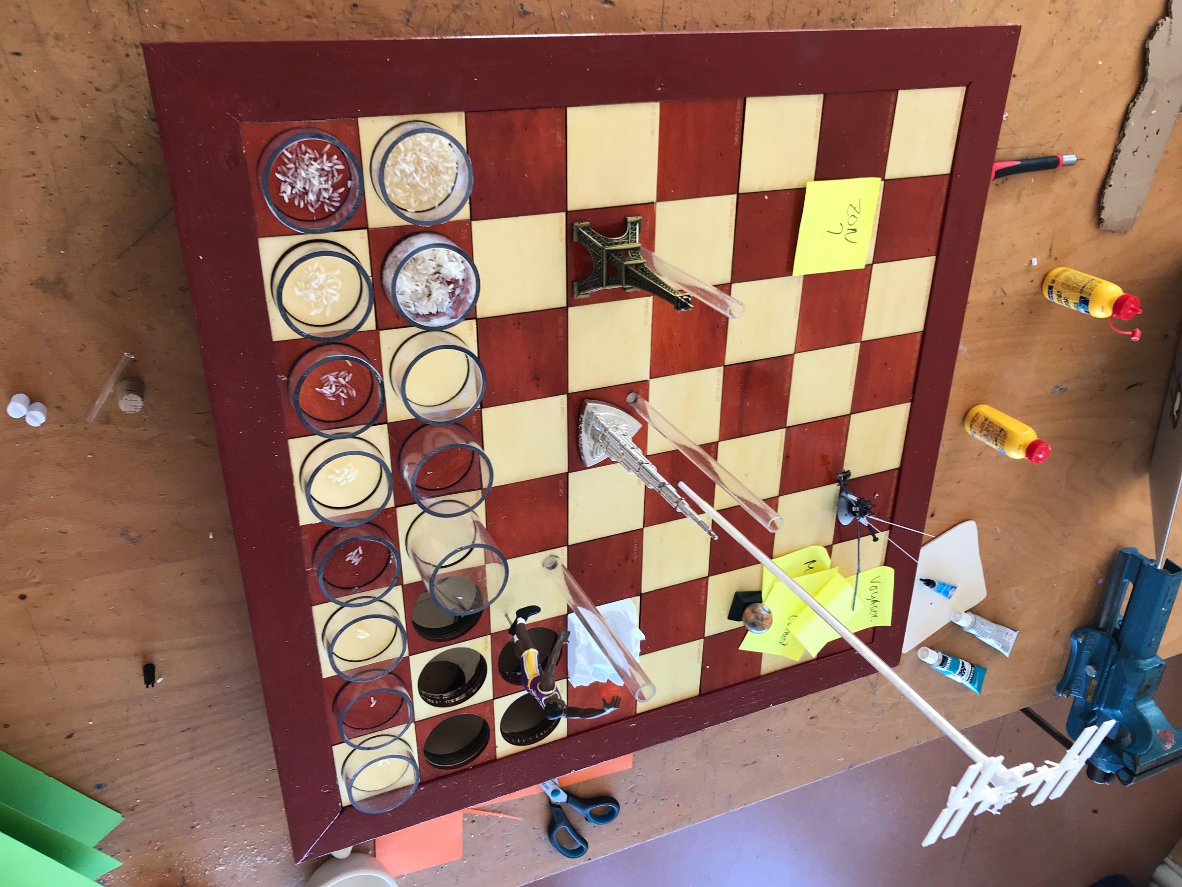 Chess Board With Rice: Exponential Growth : 11 Steps (with Pictures ...