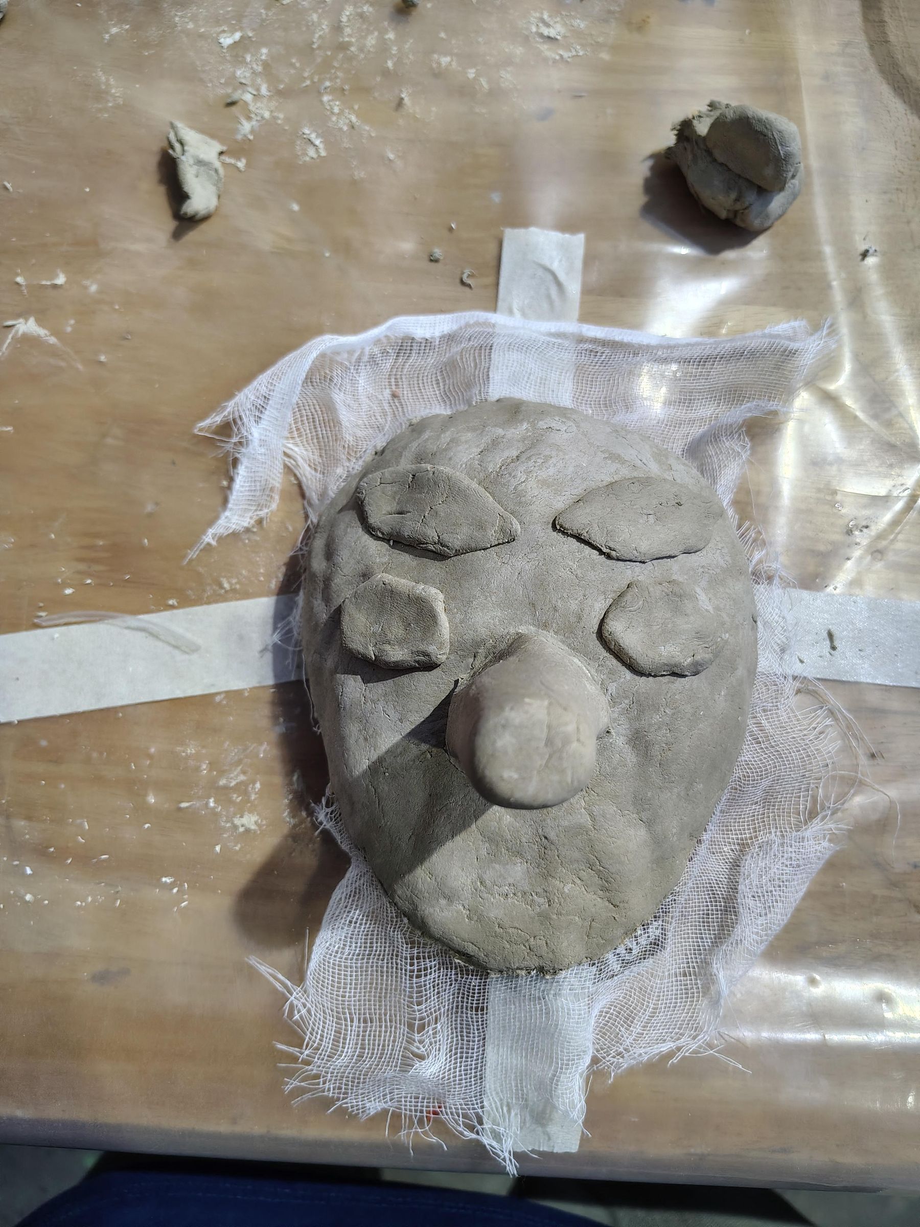 Tengu Mask Using Paper Clay : 3 Steps - Instructables