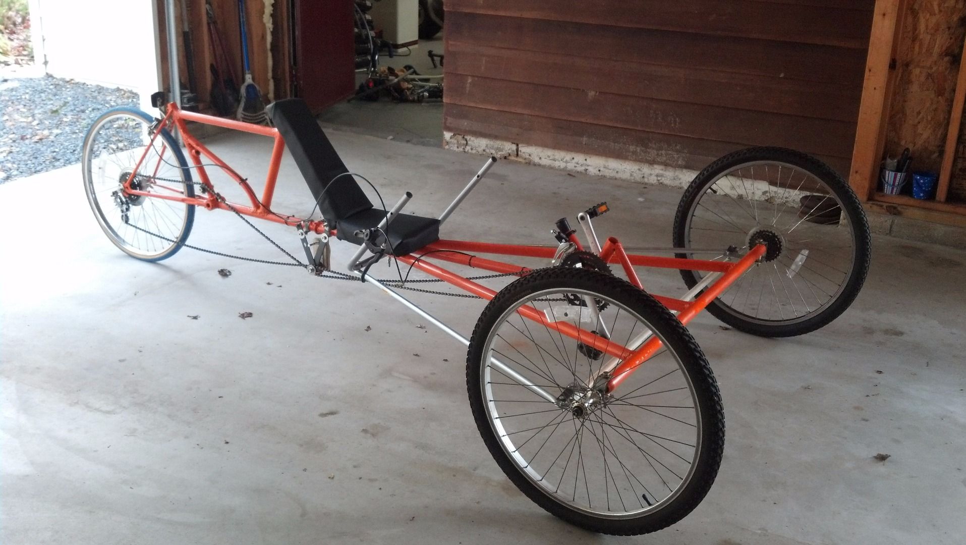 Three Wheel Bike Kinetic Sculpture : 12 Steps (with Pictures ...