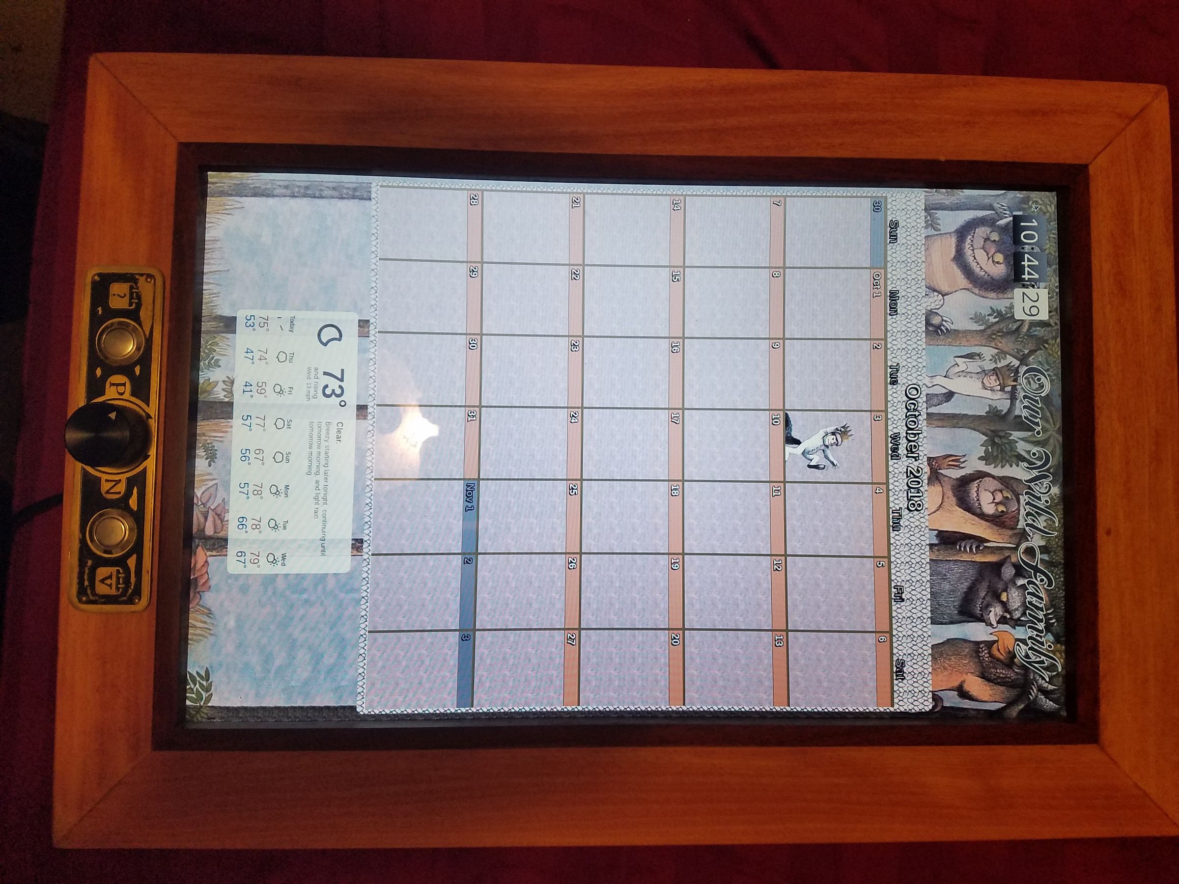 Raspberry Pi: Wall Mounted Calendar and Notification Center : 5 Steps (with Pictures ...