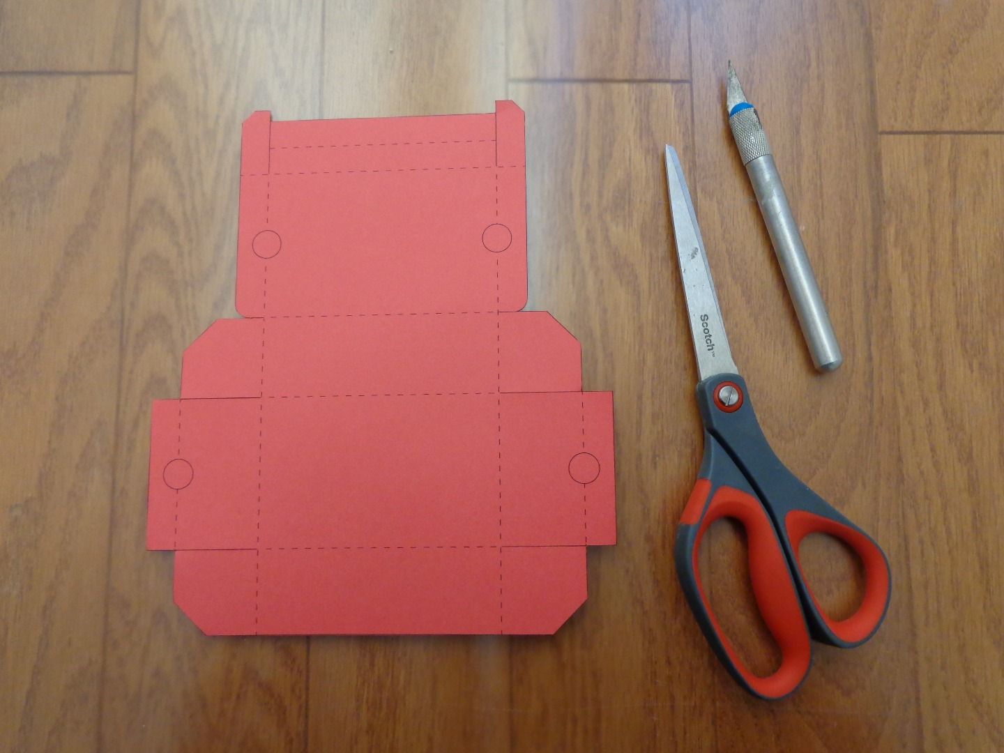 DIY Mini-Papercraft Shoe Box/Gift Box : 9 Steps (with Pictures ...