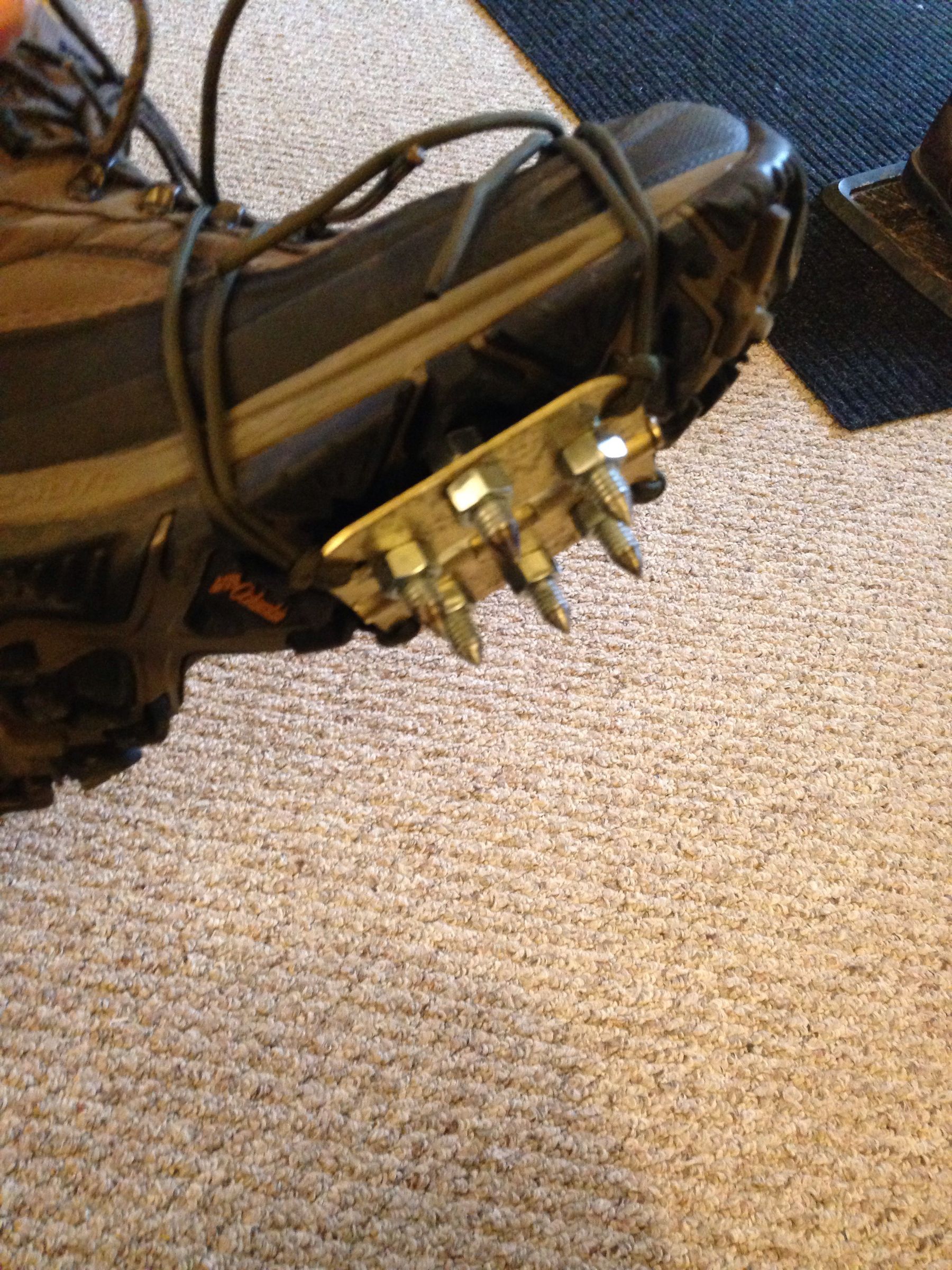 Ice Spikes for Boots : 3 Steps - Instructables