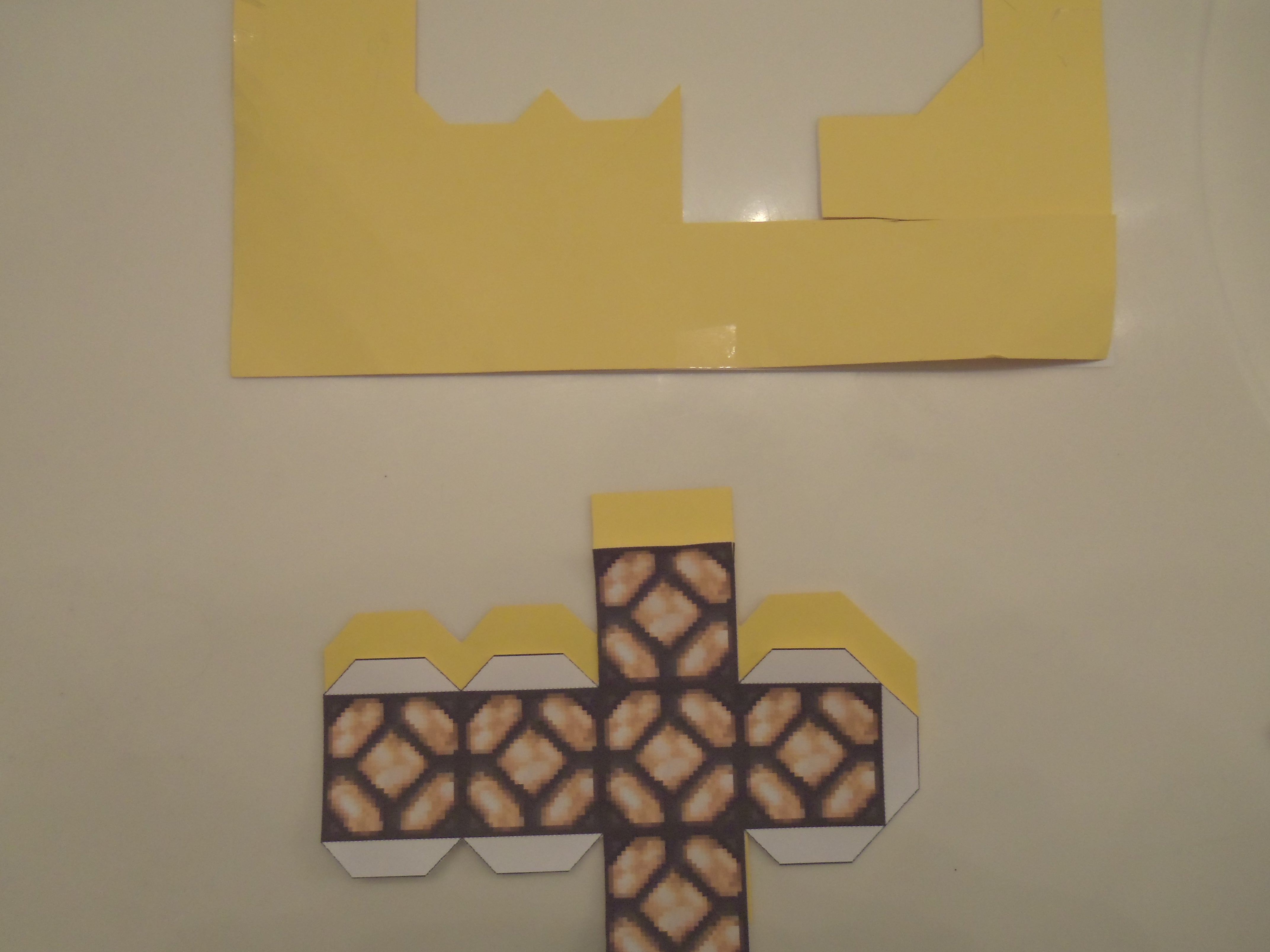 Minecraft Redstone Block Papercraft